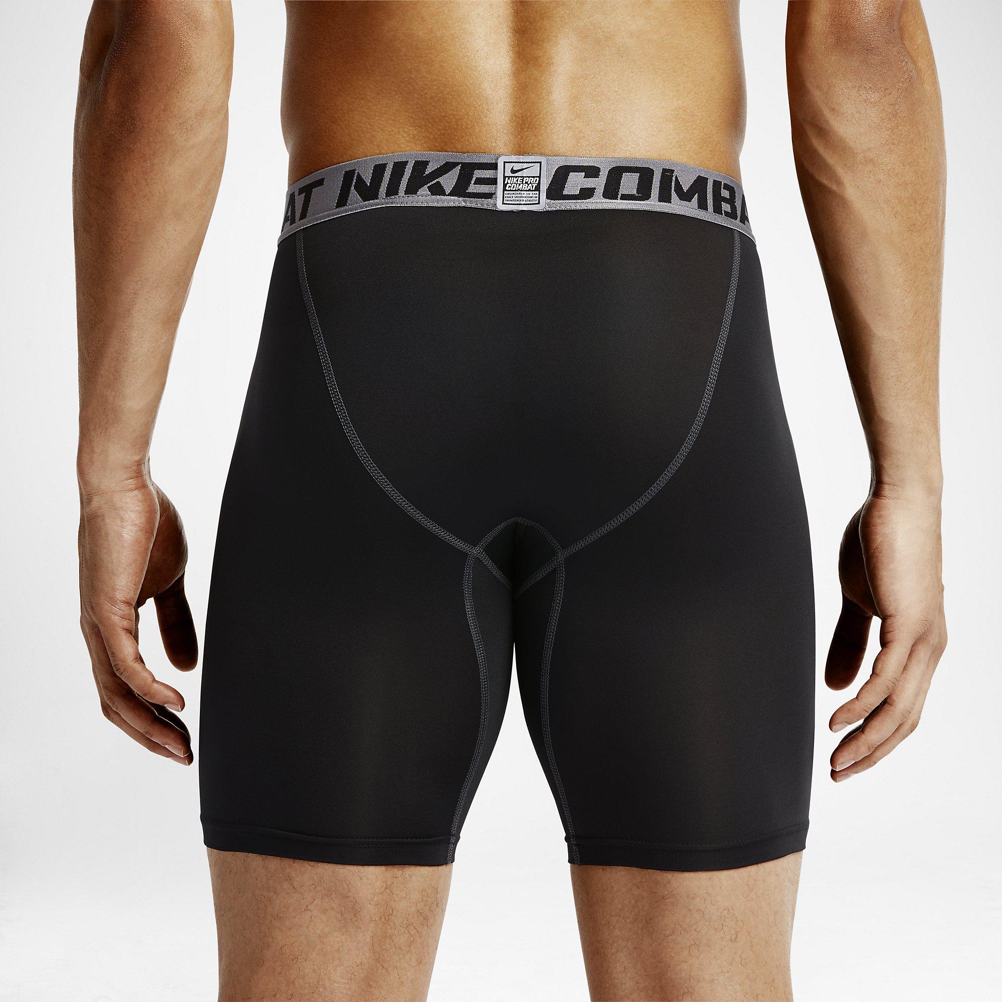 Nike Mens Pro Core Compression 6" Shorts - Black - Tennisnuts.com