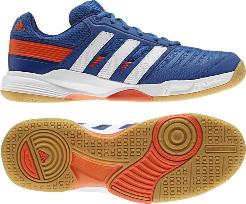 Adidas Mens Court Stabil 10.1 Indoor Shoes - Blue Beauty/White ...
