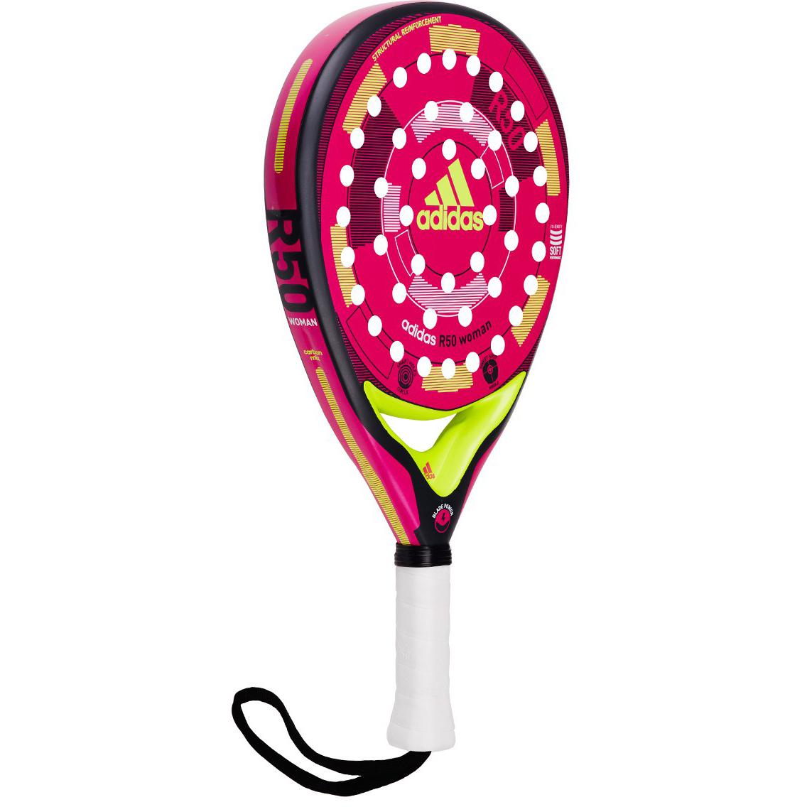 Adidas R50 Padel Racket - Pink - Tennisnuts.com