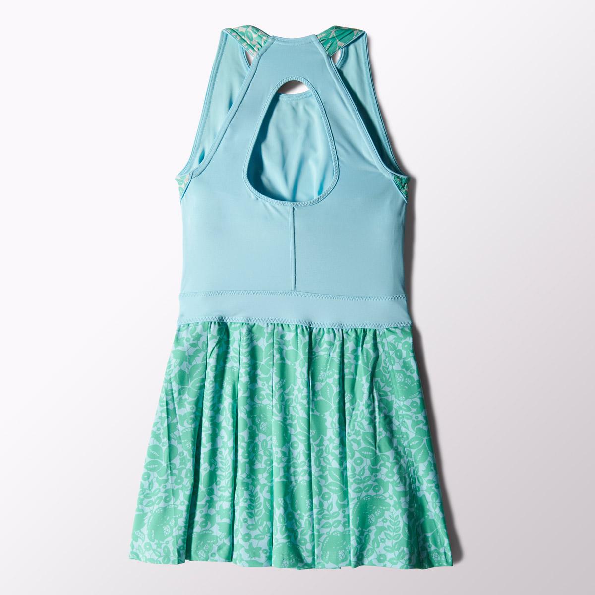 Adidas Womens Stella McCartney Barricade Dress - Sky Blue/Mint ...