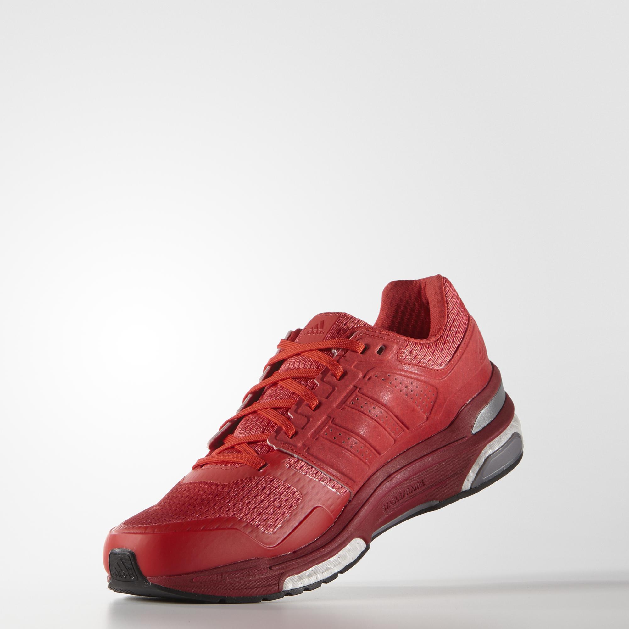 Adidas Mens Supernova Sequence Boost Running Shoes - Red - Tennisnuts.com