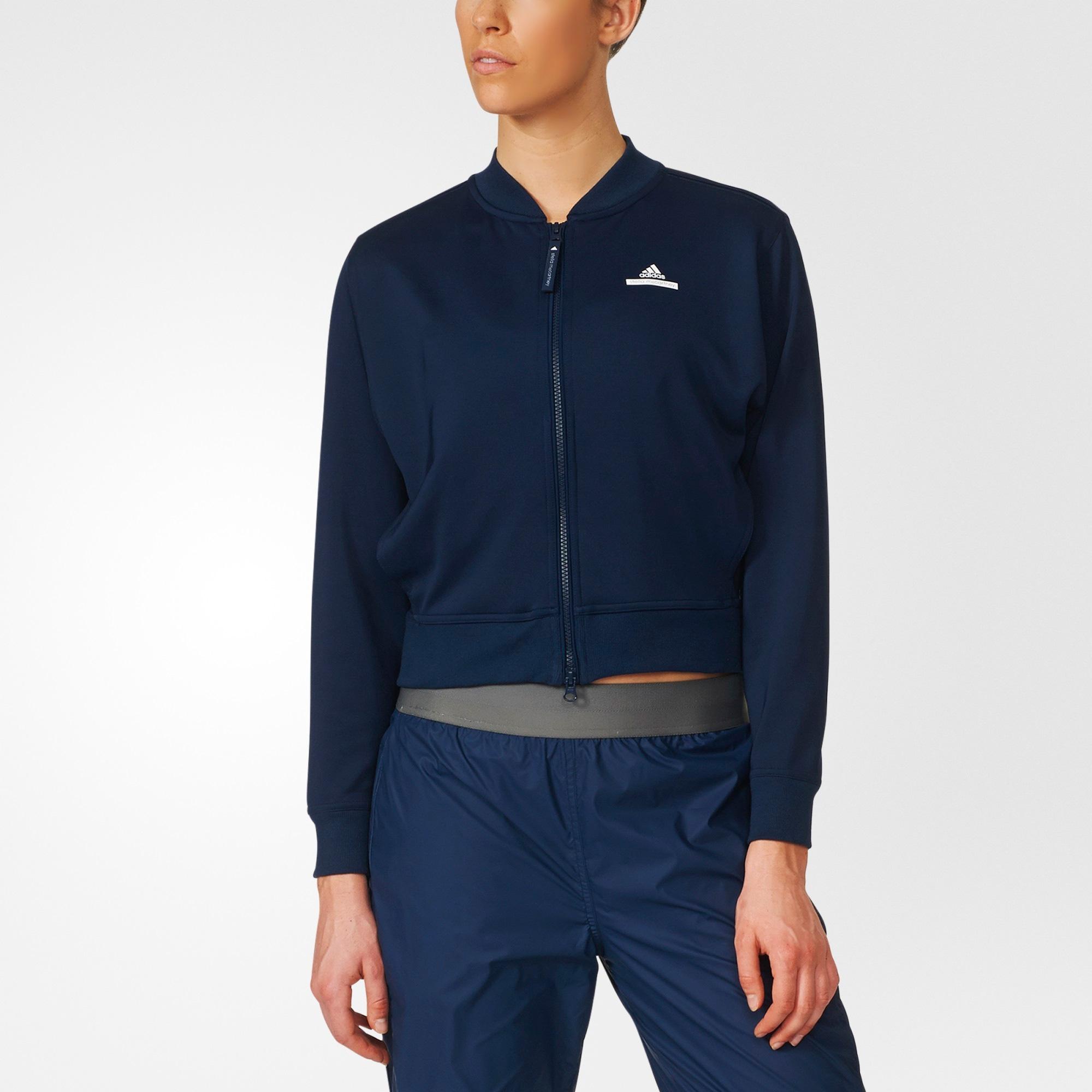 Adidas Womens SMC Barricade Jacket - Navy - Tennisnuts.com
