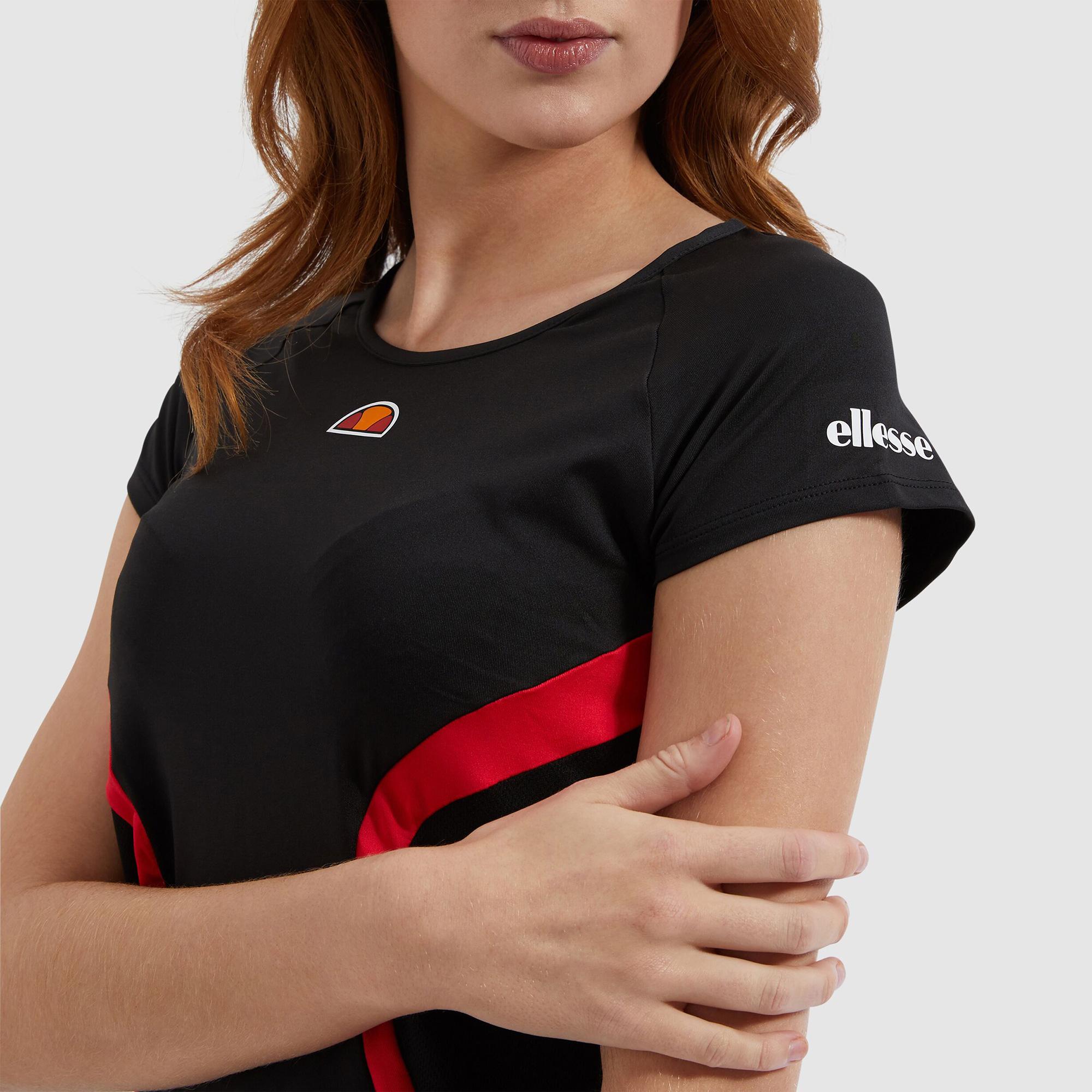 Ellesse Womens Yelena Tee - Black - Tennisnuts.com