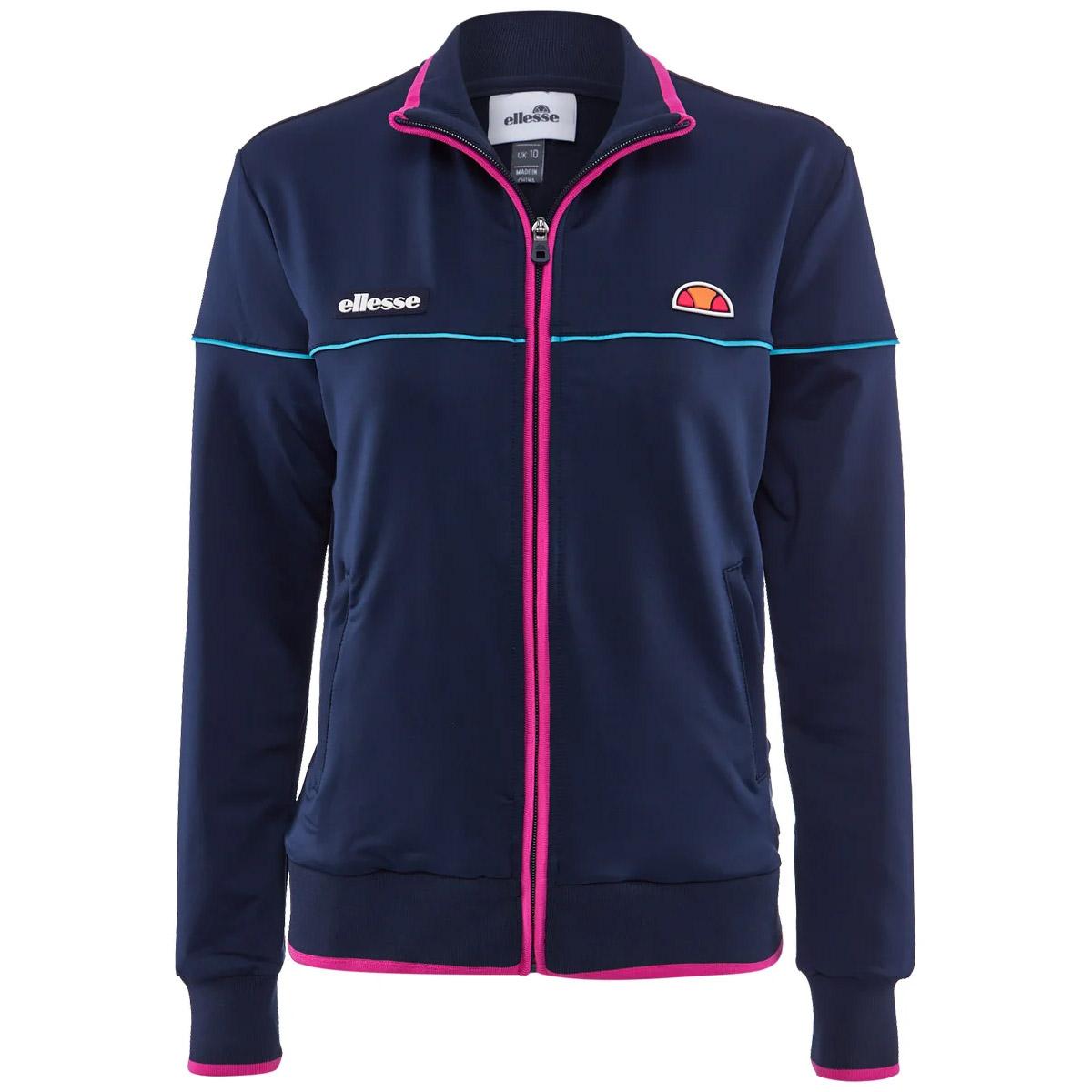 Ellesse Womens Glory Track Top - Navy - Tennisnuts.com