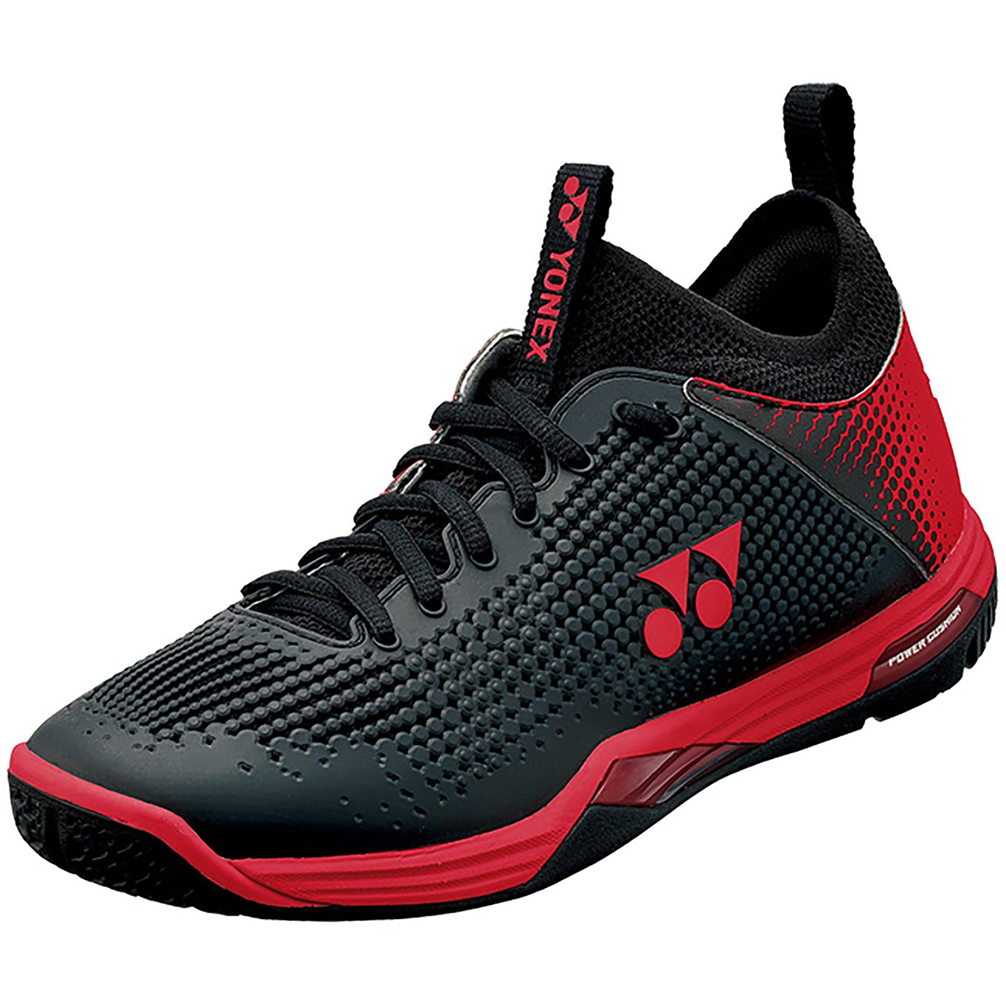 Yonex Mens Eclipsion Z 2 Badminton Shoes - Black/Red - Tennisnuts.com