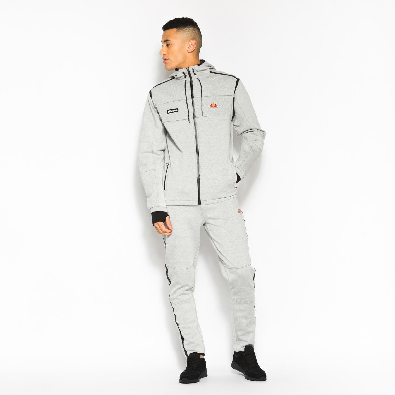Ellesse Mens Fusion Jacket - Grey - Tennisnuts.com