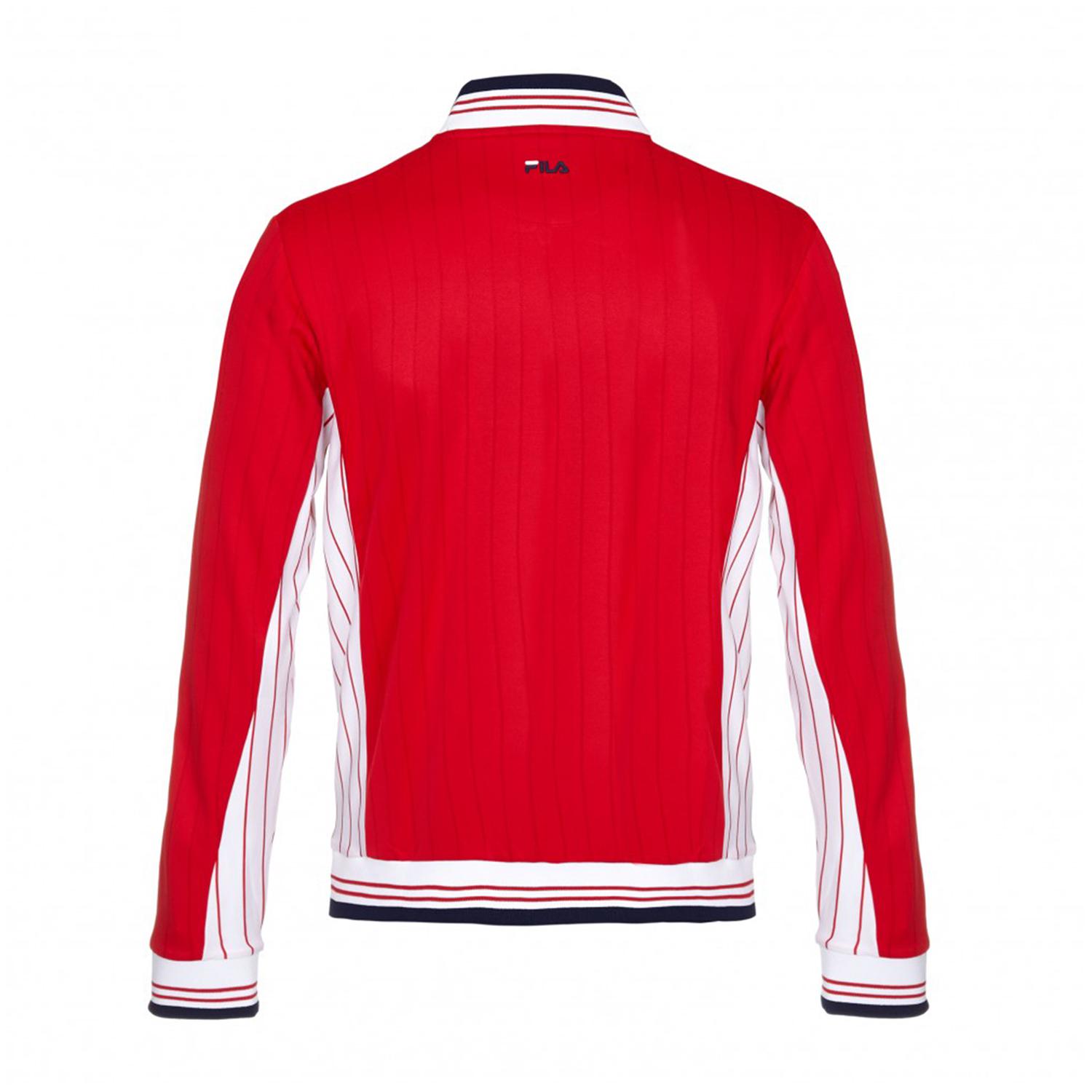 Fila Mens Heritage Jacket - Red - Tennisnuts.com