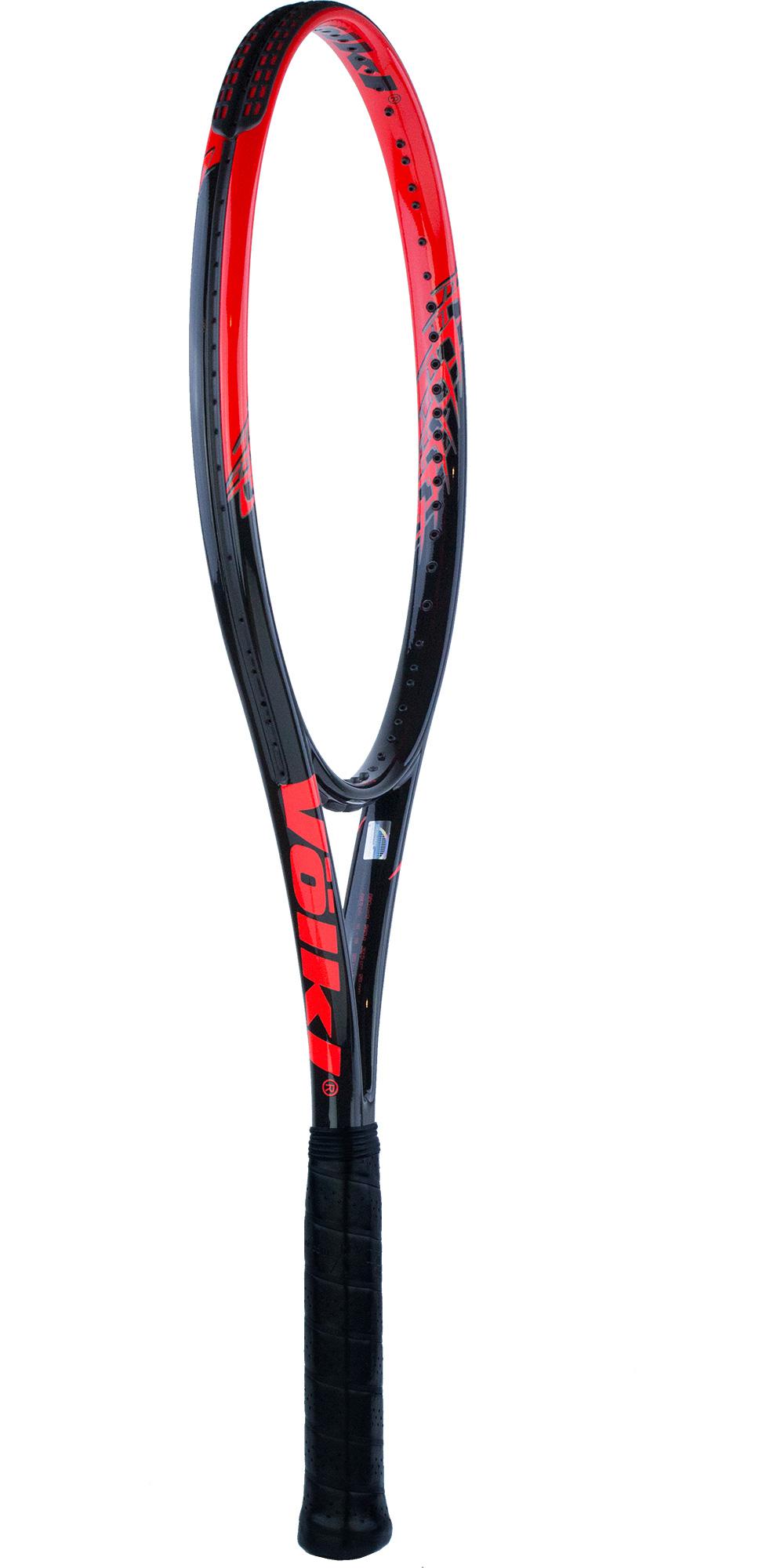 Volkl Team Speed Tennis Racket - Black/Lava - Tennisnuts.com