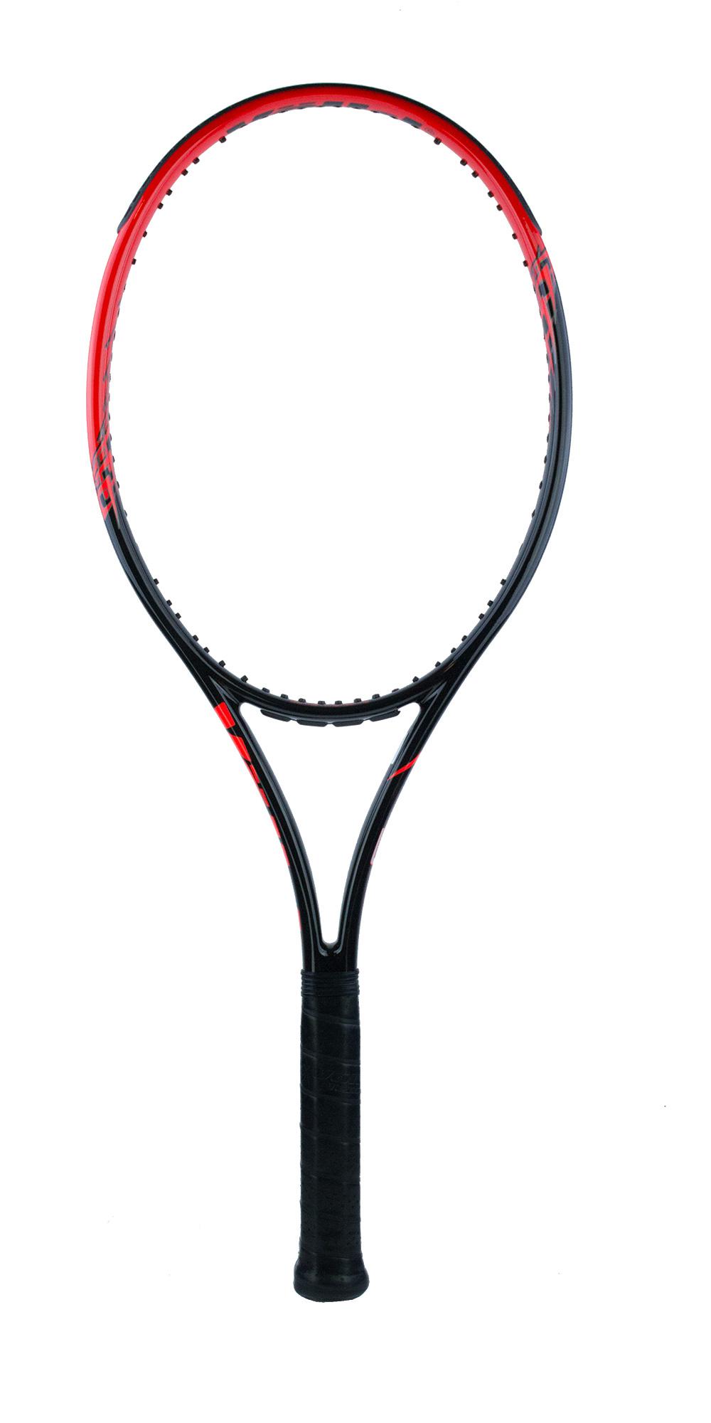 Volkl Team Speed Tennis Racket - Black/Lava - Tennisnuts.com