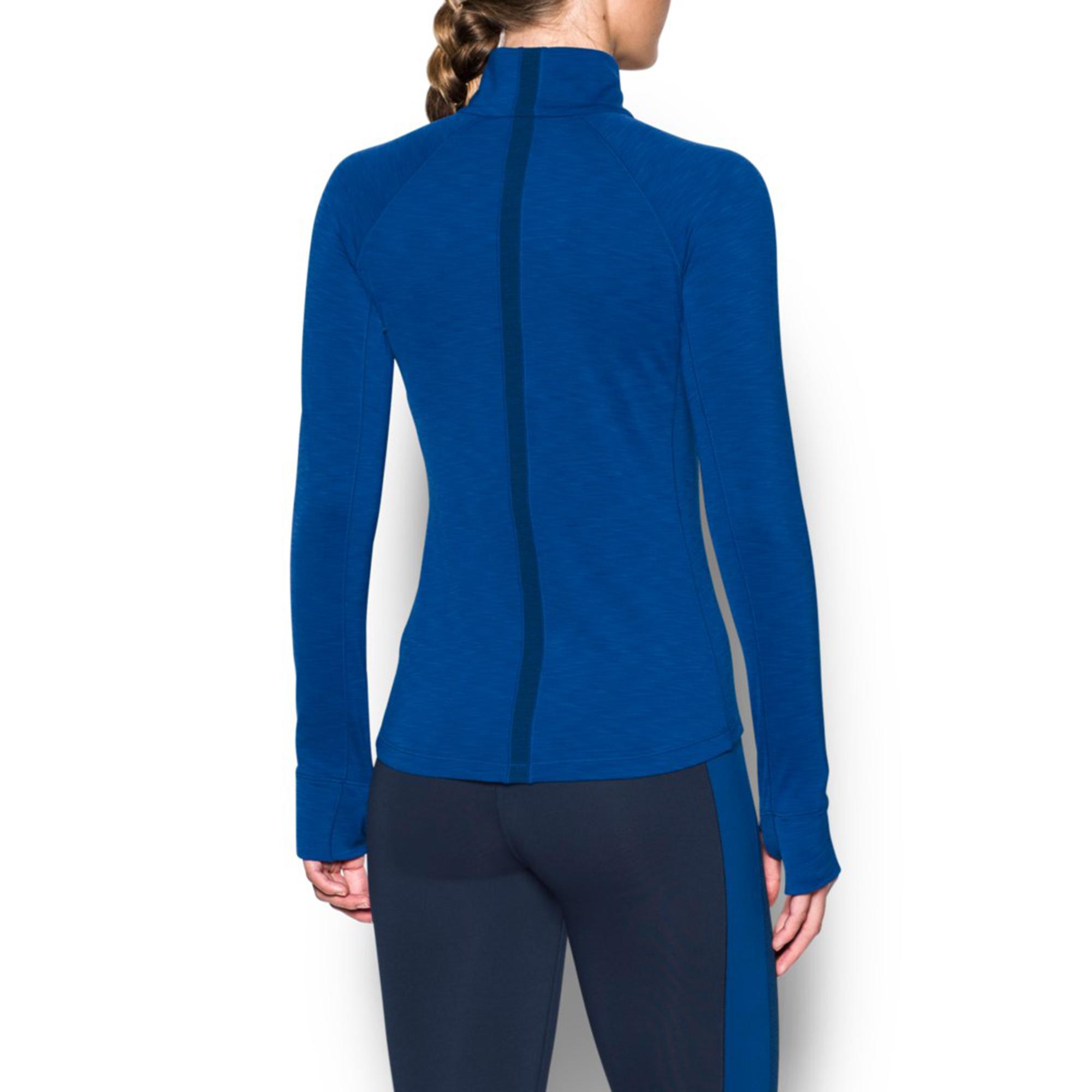 Under Armour Womens Armour 1/2 Zip Top - Blue - Tennisnuts.com