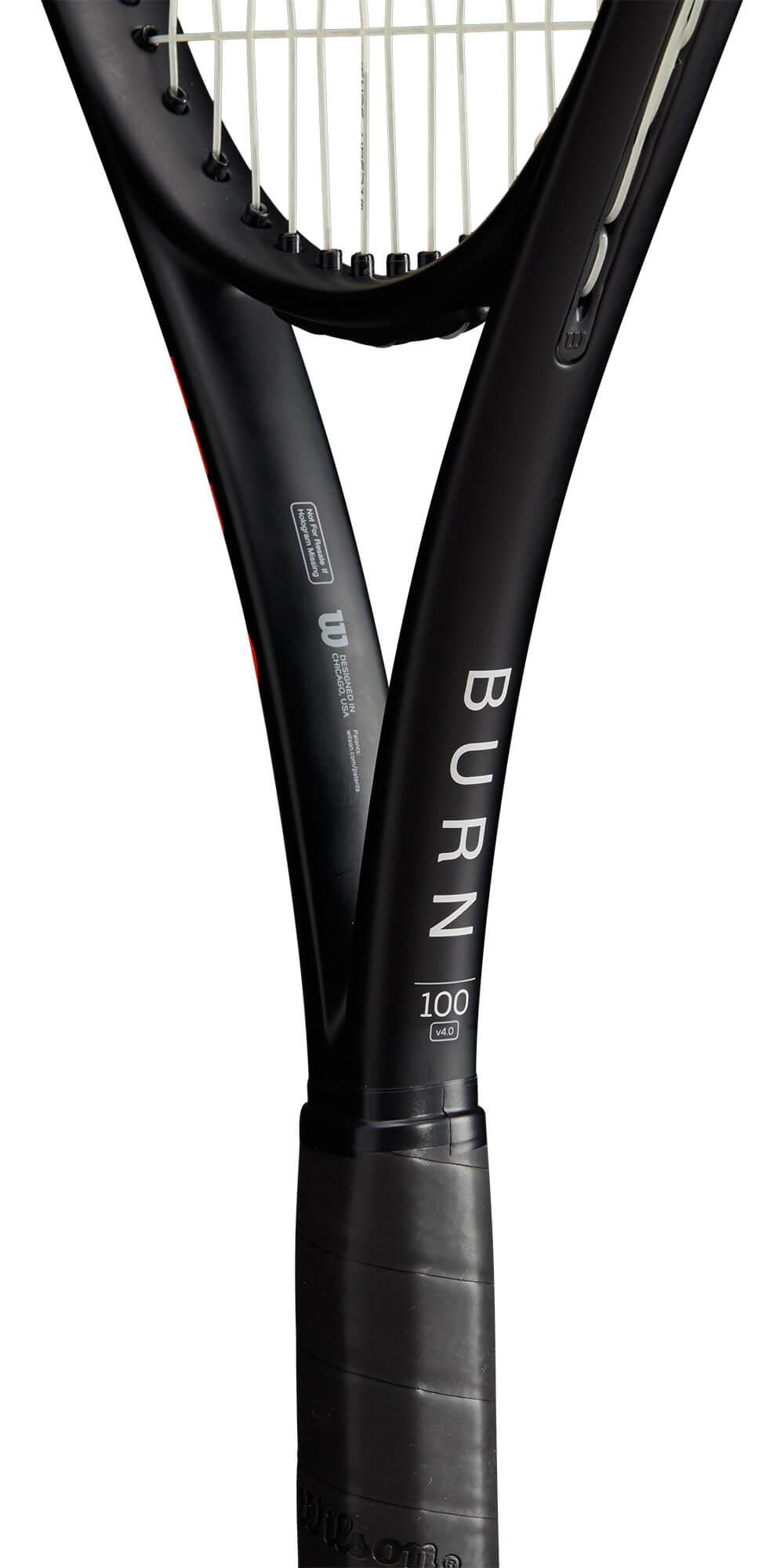 Wilson Burn 100 v4 Tennis Racket - Tennisnuts.com