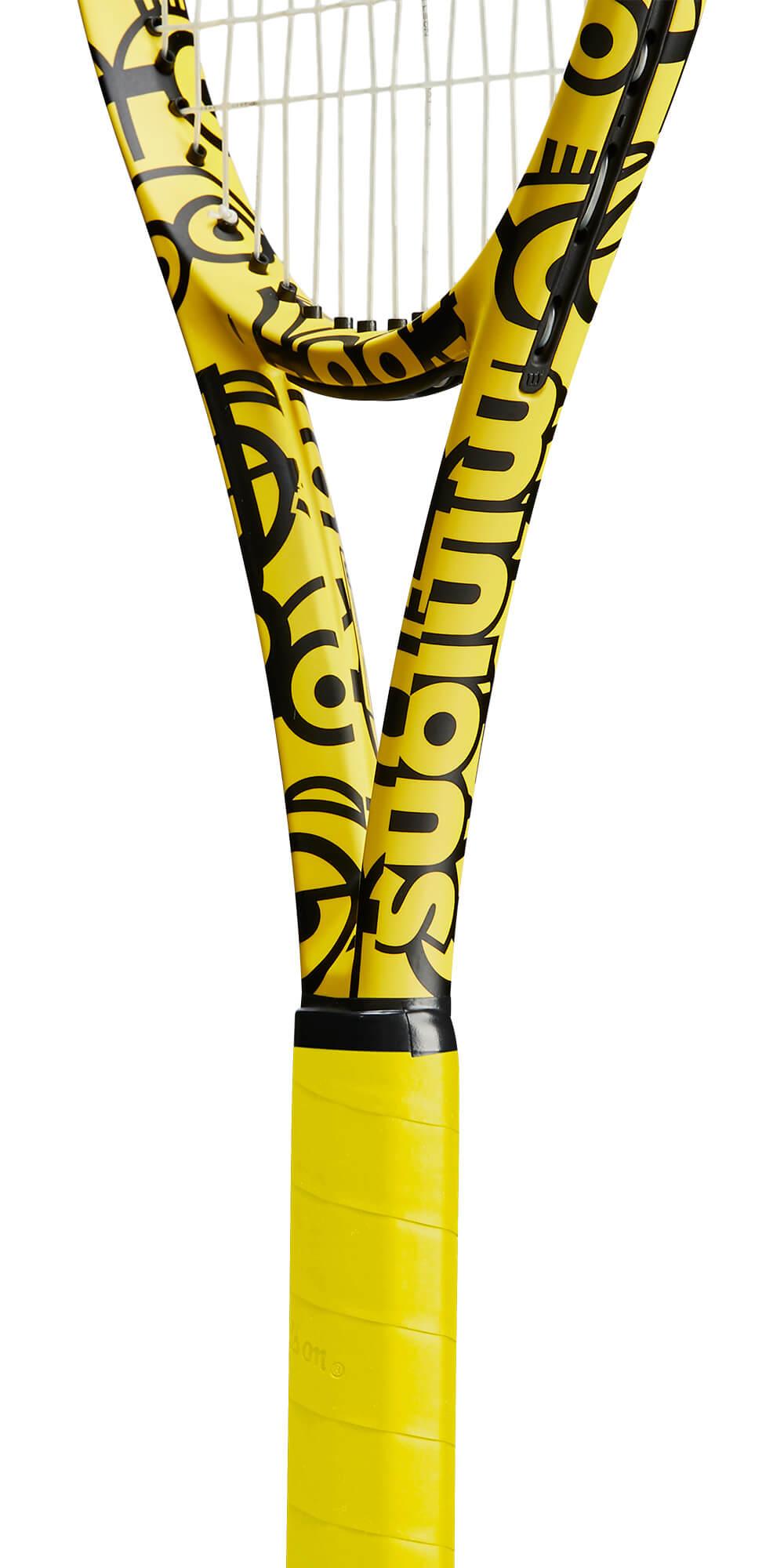 Wilson x Minions Ultra 100 v3 Tennis Racket [Frame Only] - Tennisnuts.com