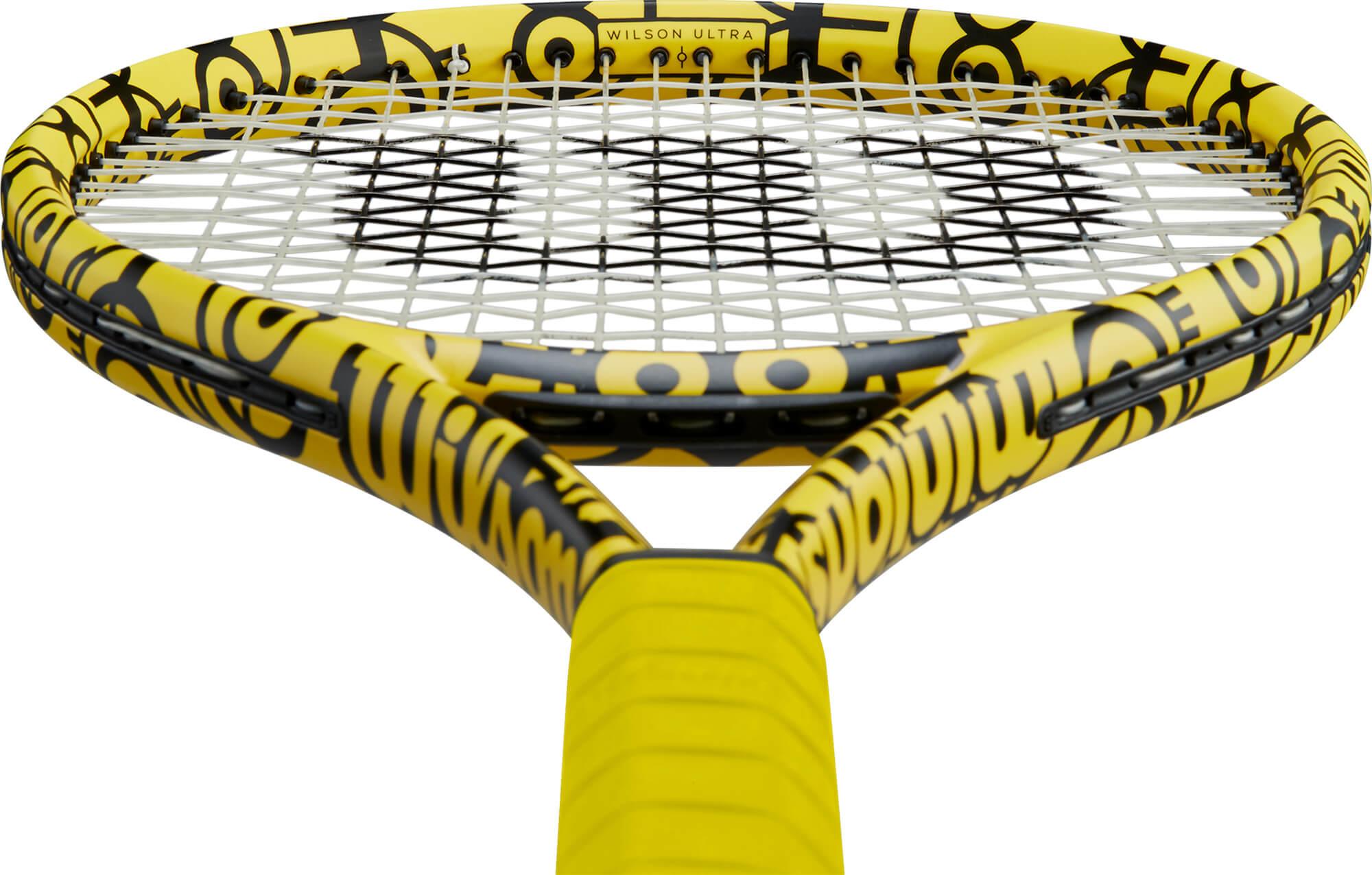 Wilson x Minions Ultra 100 v3 Tennis Racket [Frame Only] - Tennisnuts.com