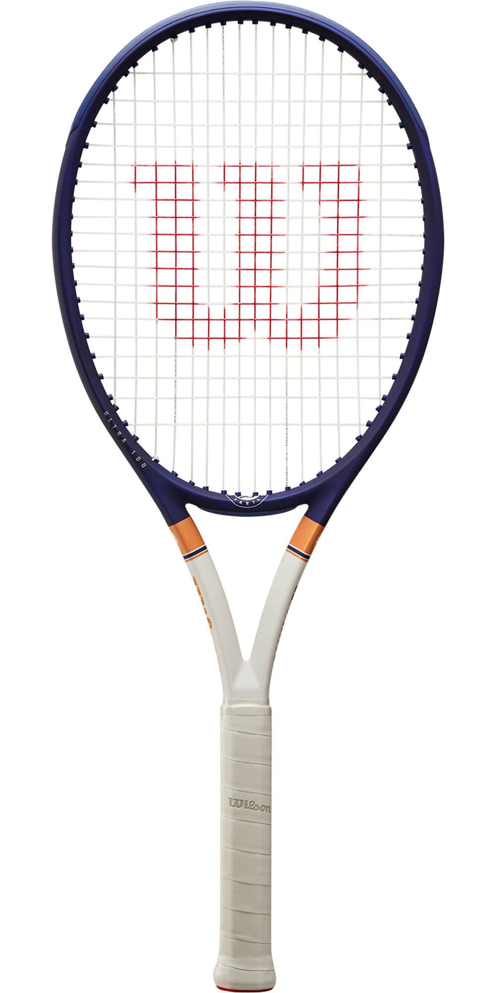 Wilson Ultra 100 v3 Roland Garros Tennis Racket [Frame Only ...