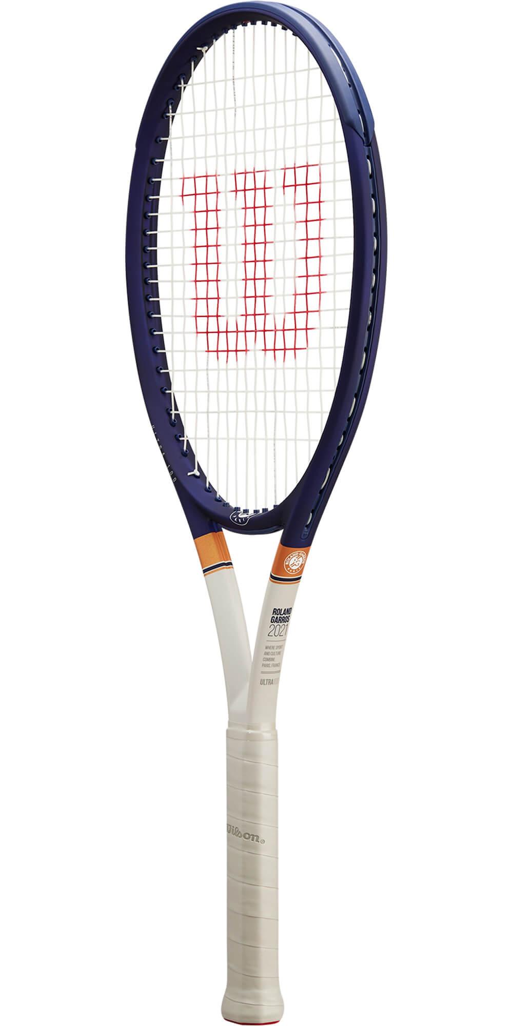 Wilson Ultra 100 v3 Roland Garros Tennis Racket [Frame Only ...