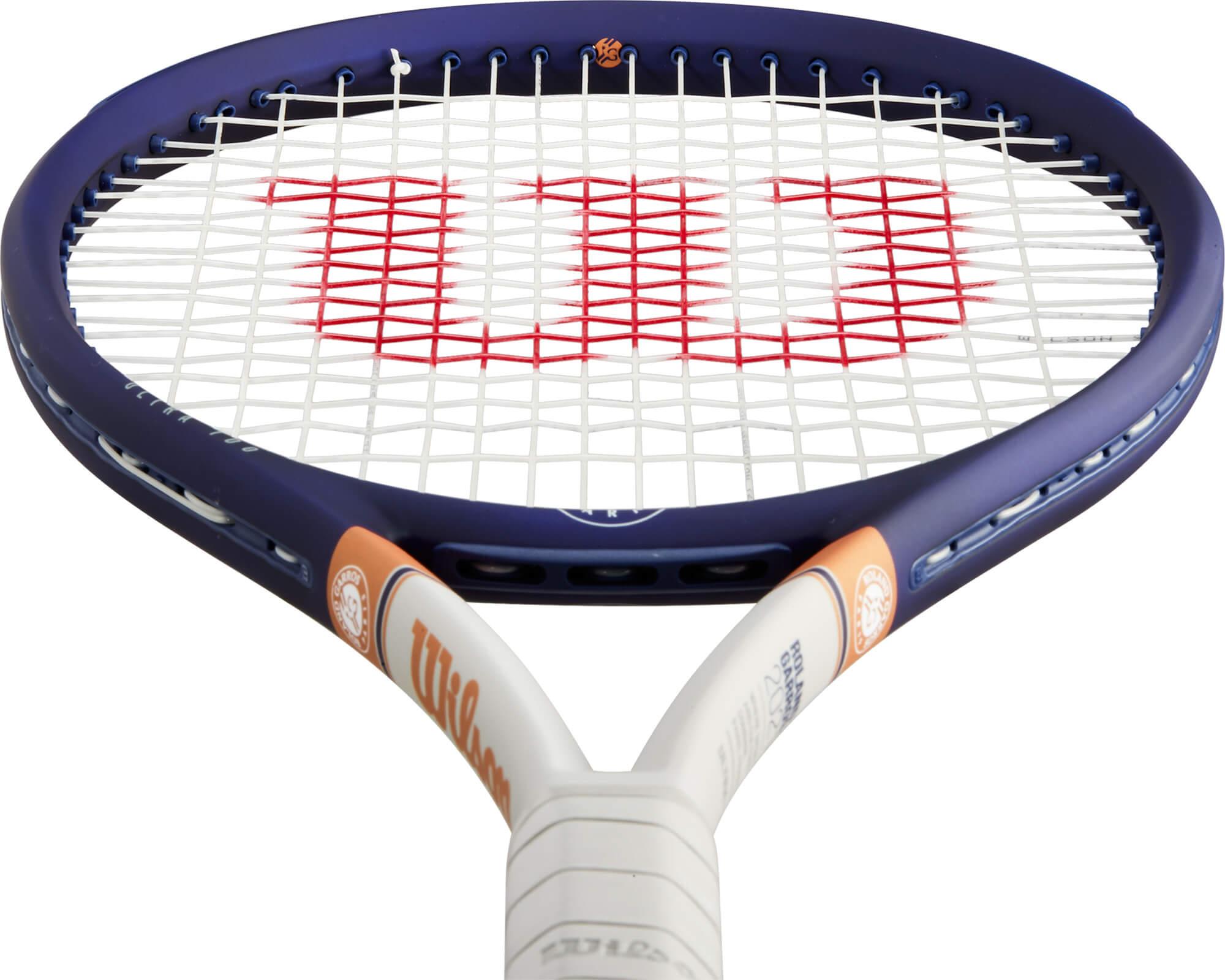 Wilson Ultra 100 v3 Roland Garros Tennis Racket [Frame Only ...