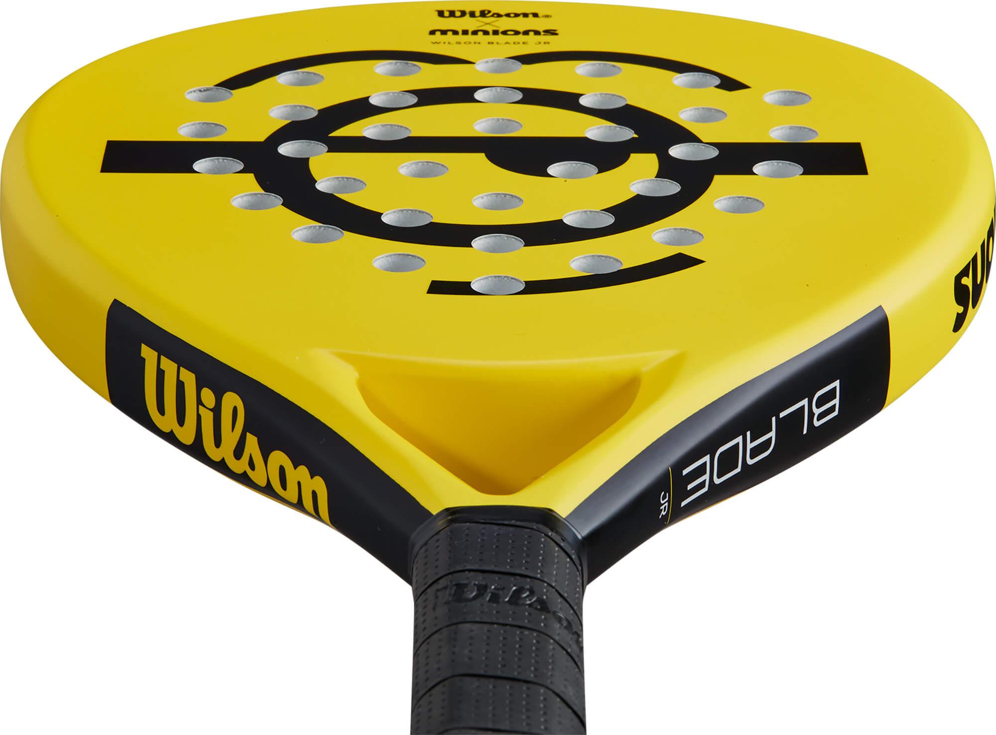 Wilson x Minions Face Blade Junior Padel Racket - Tennisnuts.com