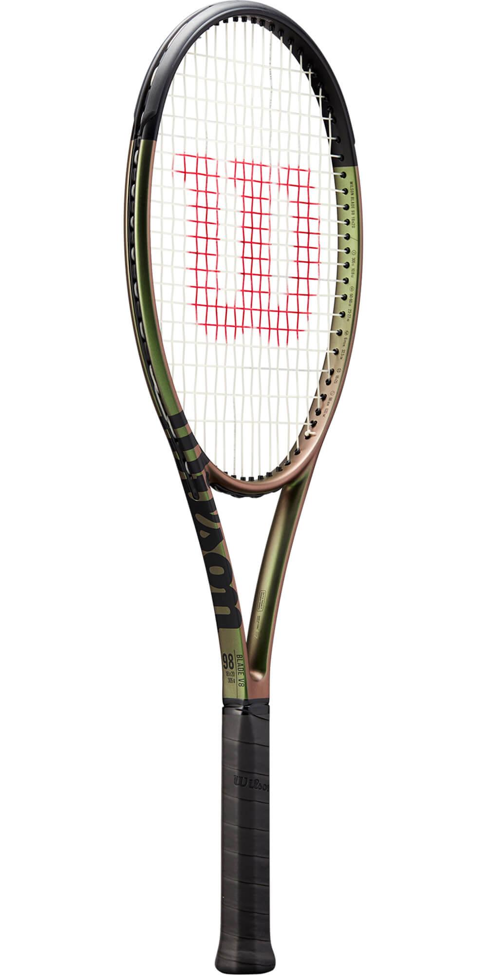 Wilson Blade 98 (18x20) v8 Tennis Racket [Frame Only] - Tennisnuts.com