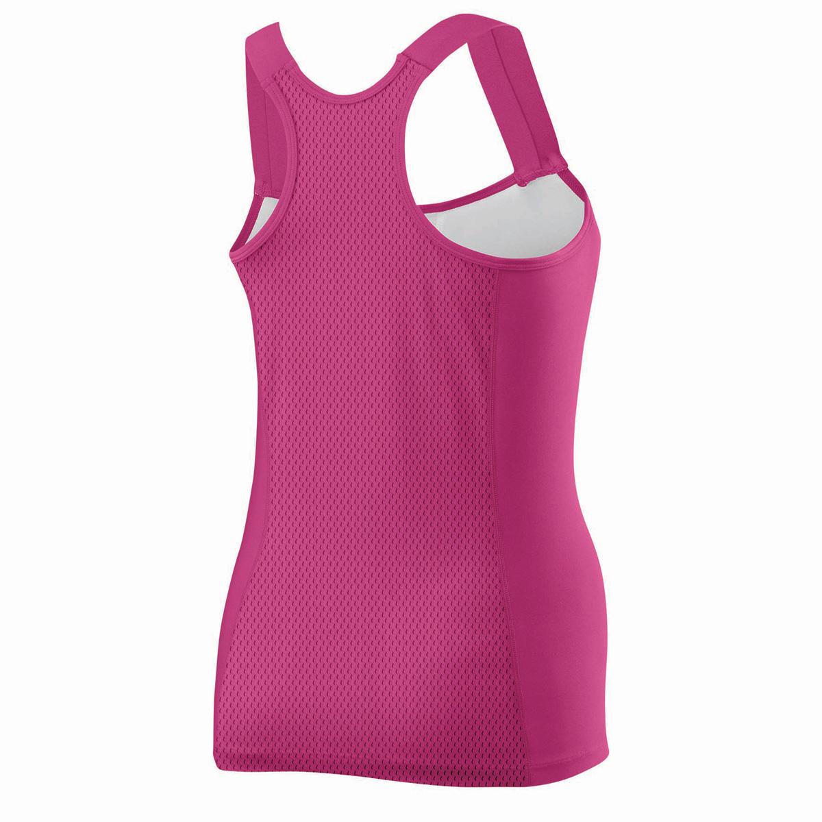 Wilson Womens Tour Tank II - Fiesta Pink - Tennisnuts.com