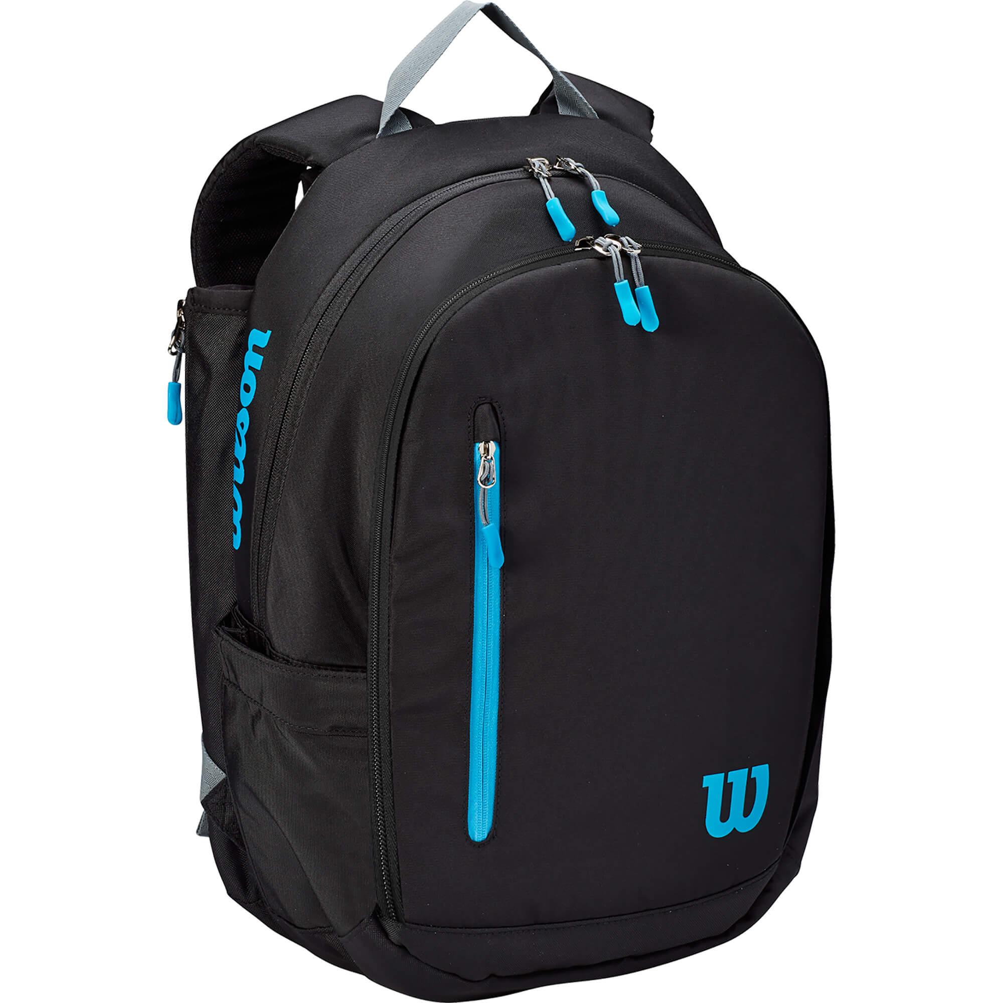 Wilson Ultra Backpack - Black/Blue - Tennisnuts.com