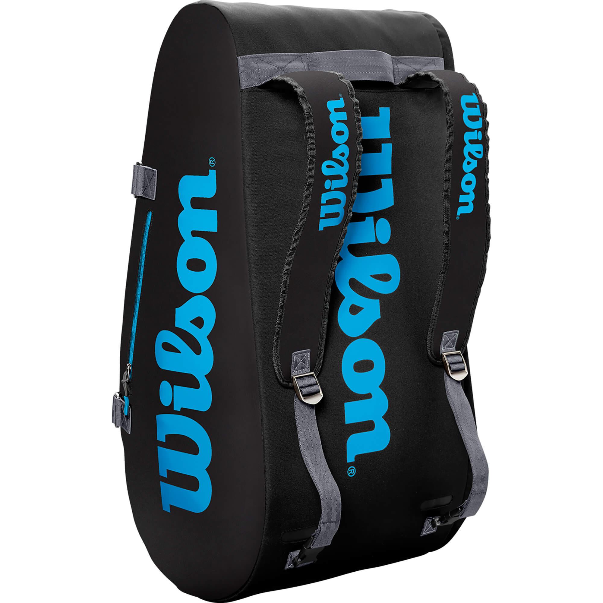 Wilson Ultra 15 Racket Bag - Black/Blue - Tennisnuts.com