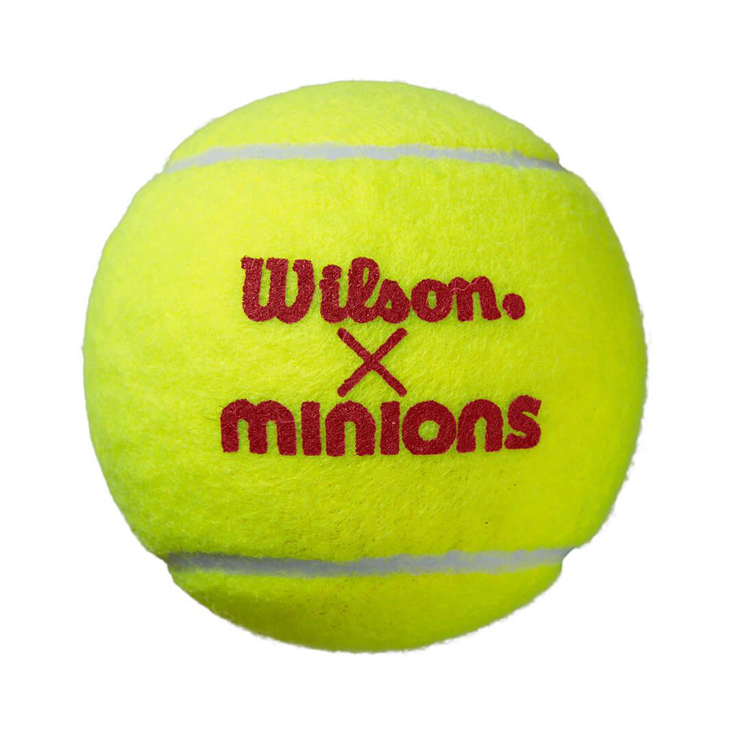 Wilson x Minions Stage 3 Red Junior Tennis Balls (3 Ball Pack ...