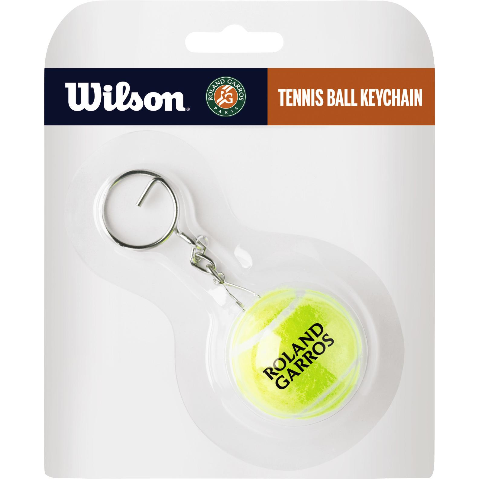 Wilson Roland Garros Tennis Ball Keychain - Tennisnuts.com