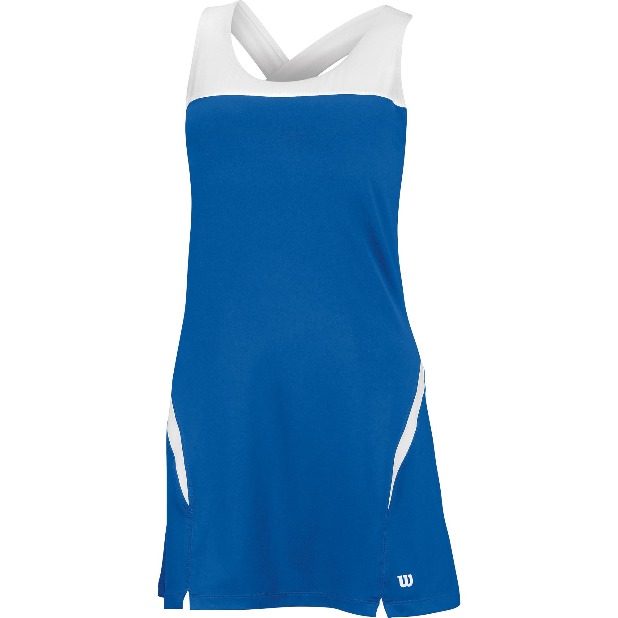 Wilson Girls Team Dress - Navy/White - Tennisnuts.com