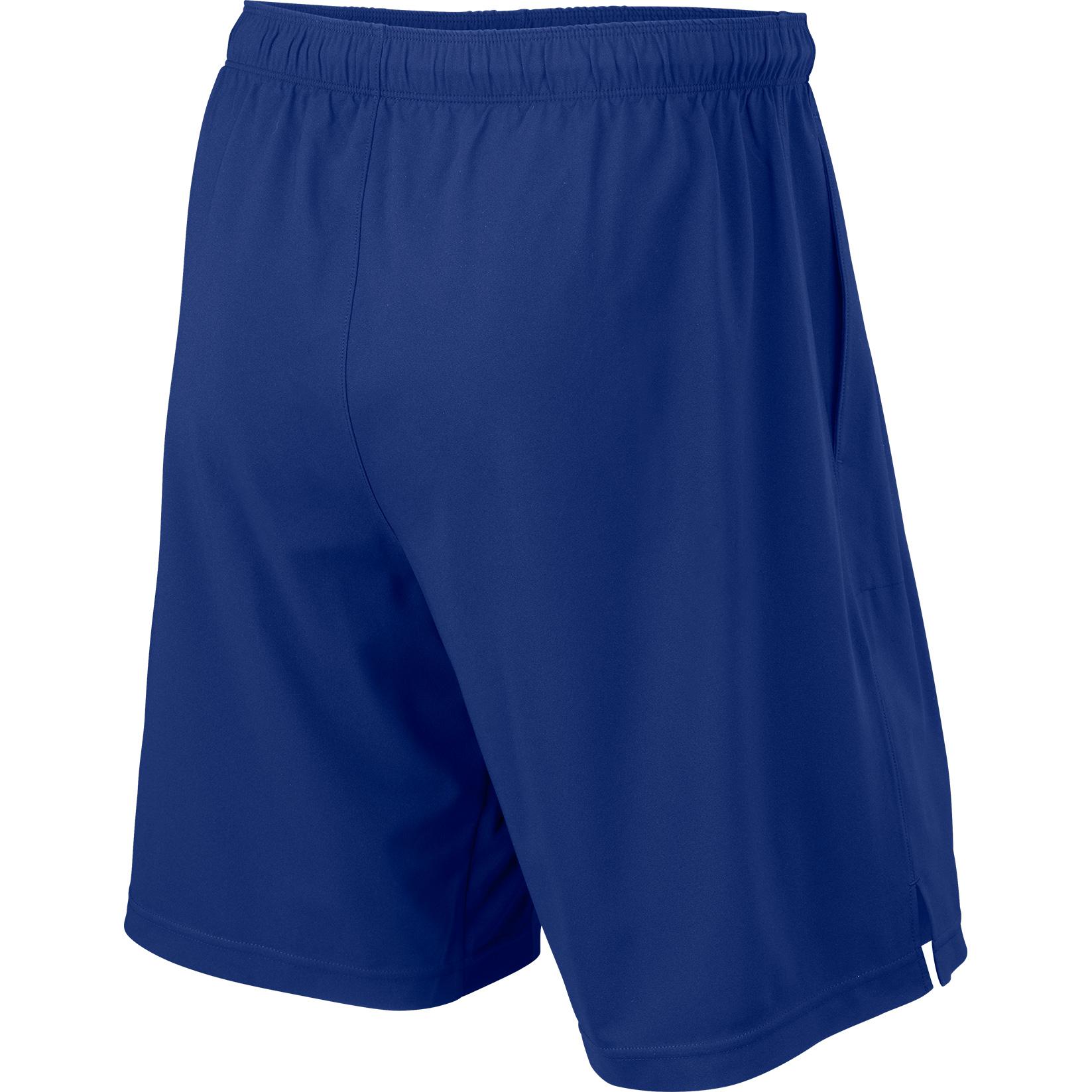 Wilson Mens Rush 9 Inch Woven Shorts - Blue - Tennisnuts.com