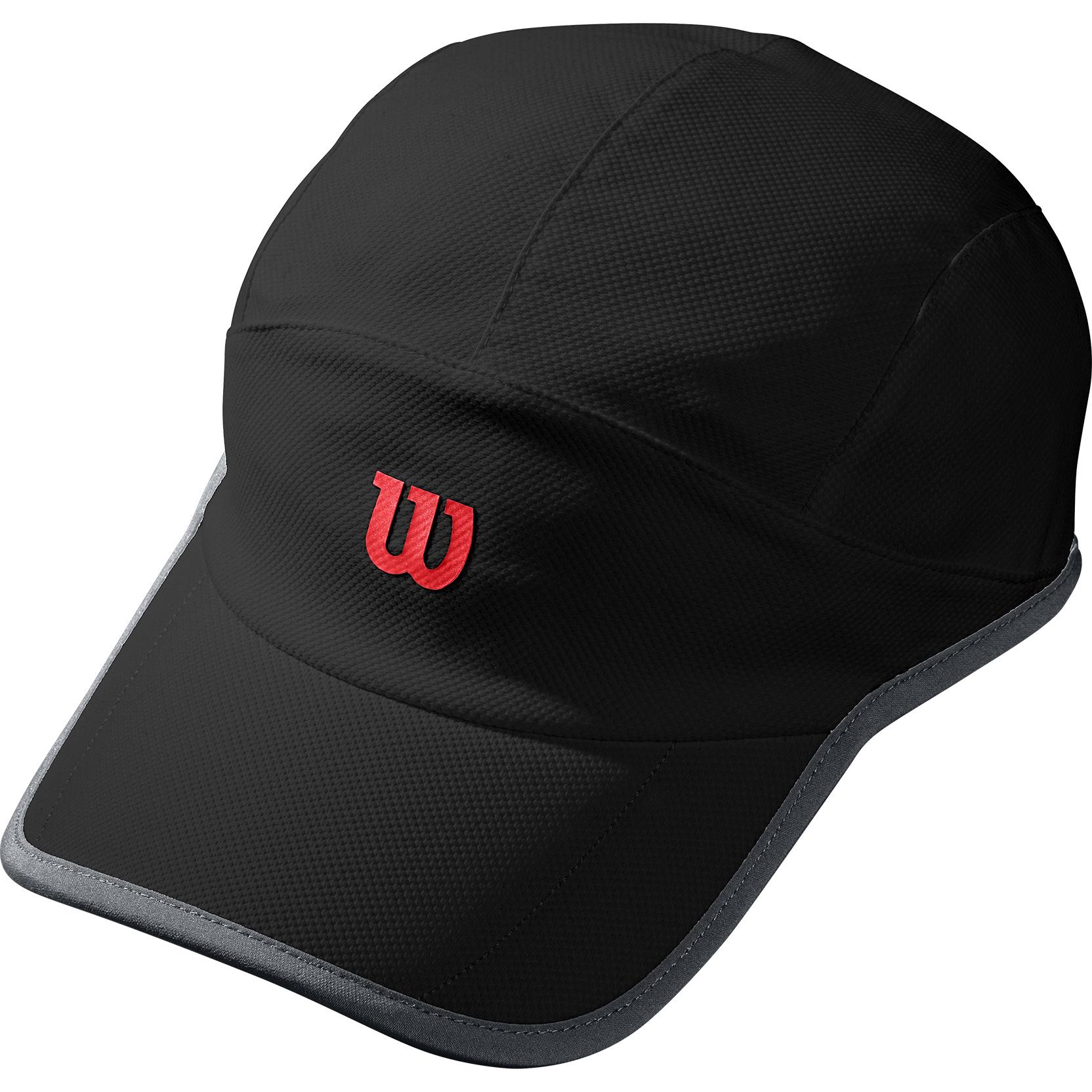 Wilson Mens Seasonal Cooling Cap - Black - Tennisnuts.com