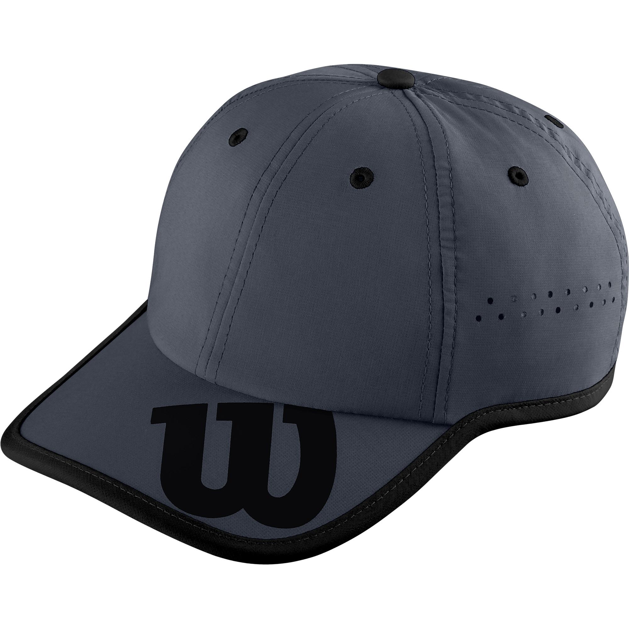 Wilson Mens Brand Hat Co - Grey - Tennisnuts.com