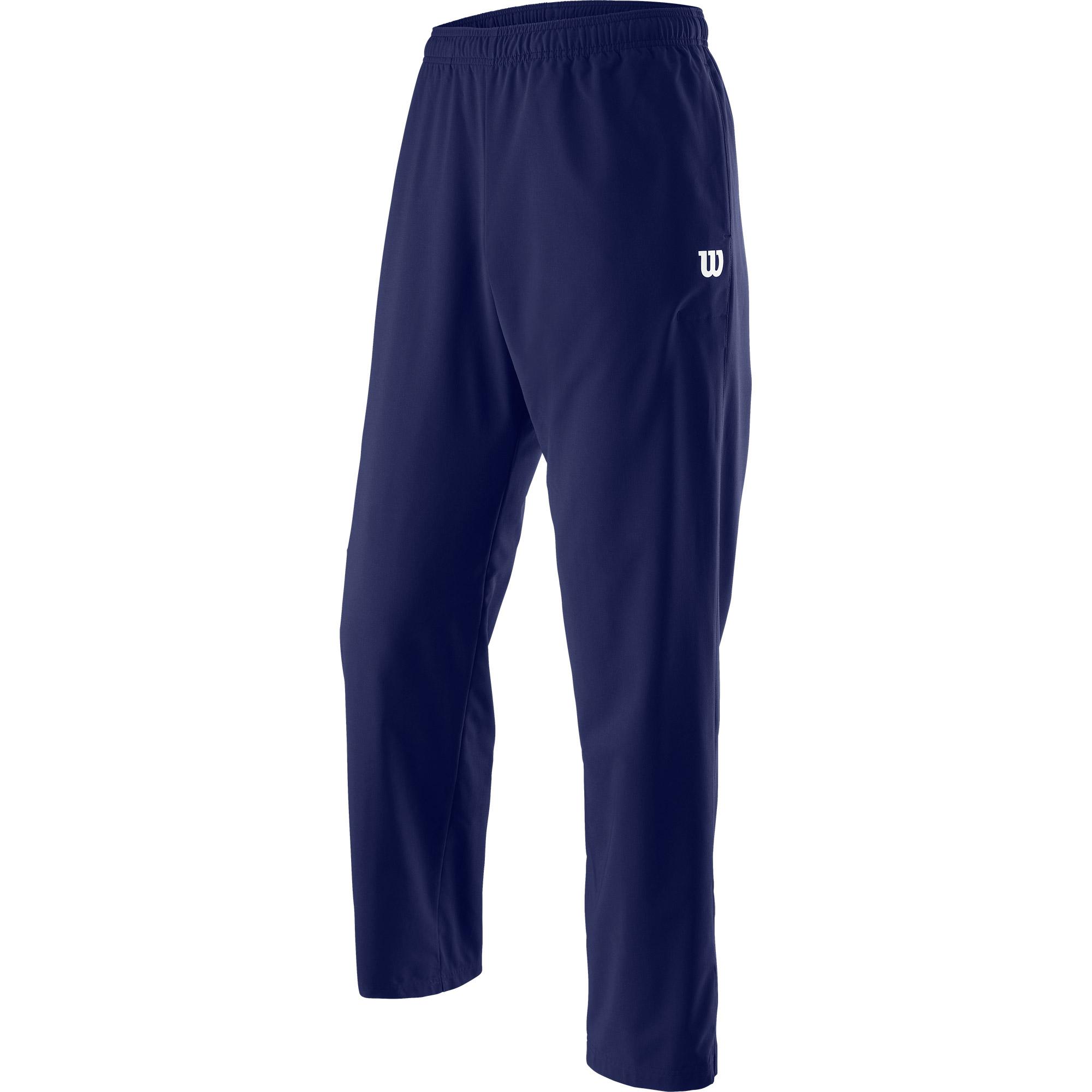 Wilson Mens Team Woven Pants - Blue Depth - Tennisnuts.com