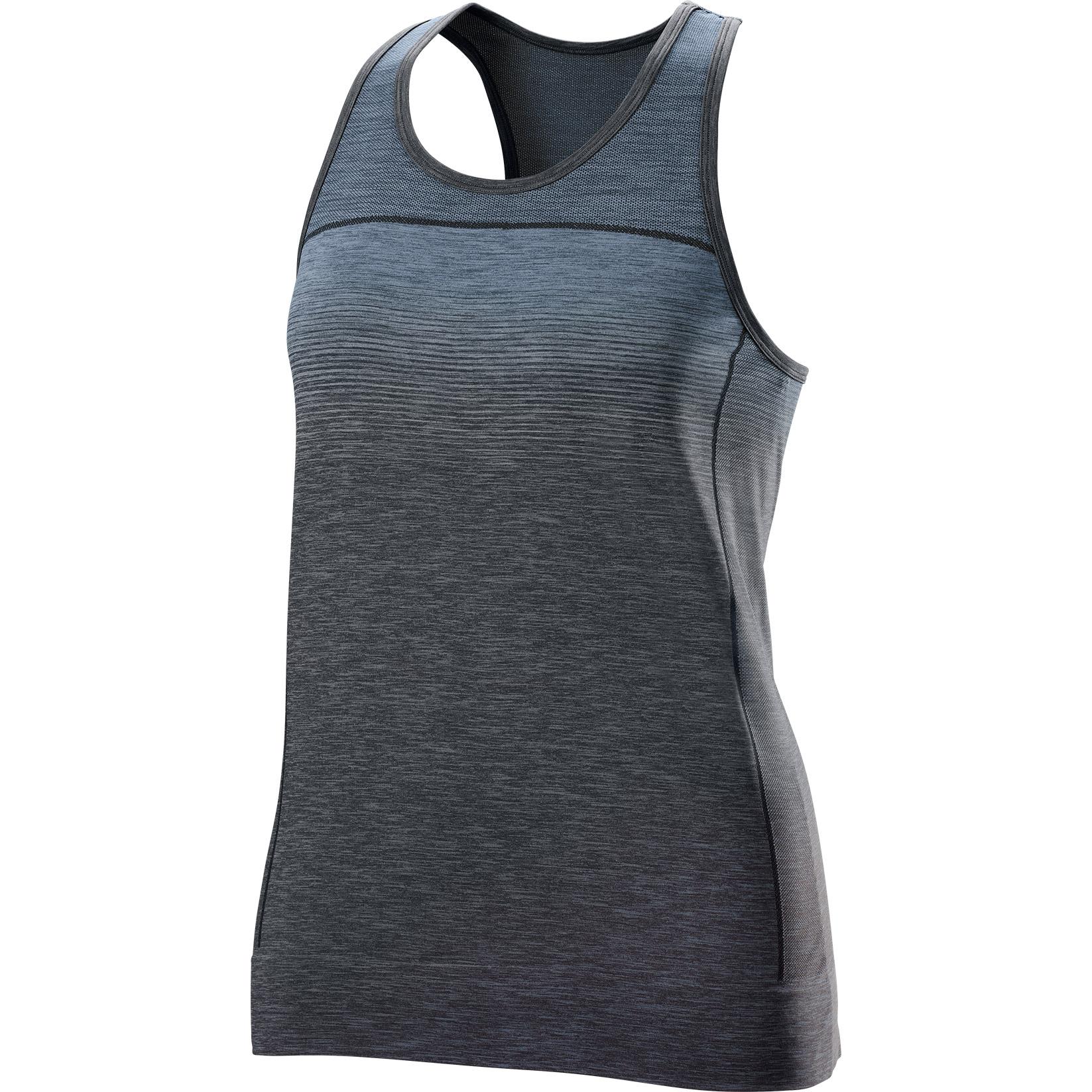 Wilson Womens Seamless Tank Top - Flint/Ebony - Tennisnuts.com