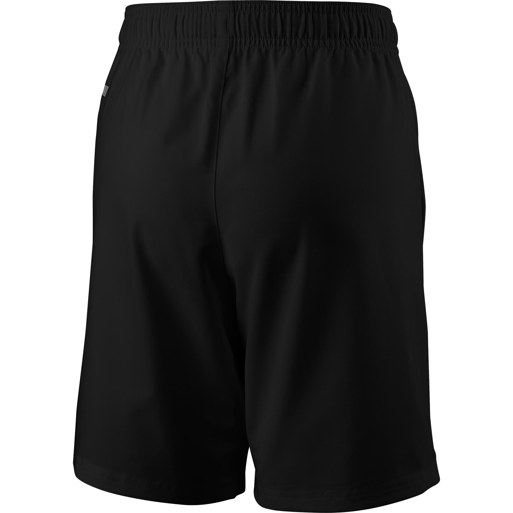 Wilson Boys Team II 7 Inch Shorts - Black - Tennisnuts.com
