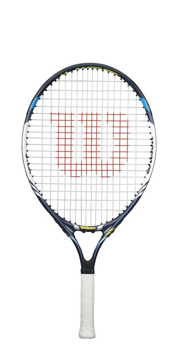 Wilson Juice 23 Inch Junior Tennis Racket (Aluminium) - Blue/White ...
