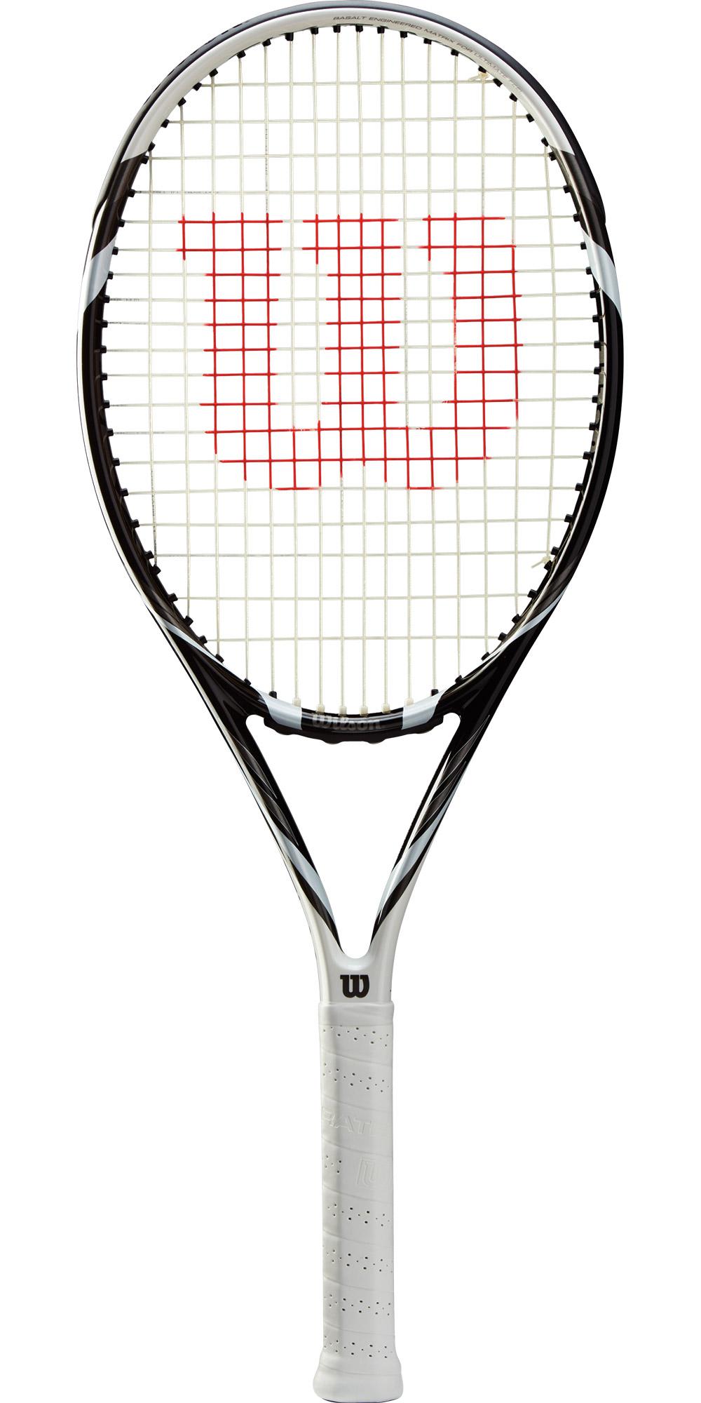 Wilson Six Two Tennis Racket - Black/White - Tennisnuts.com