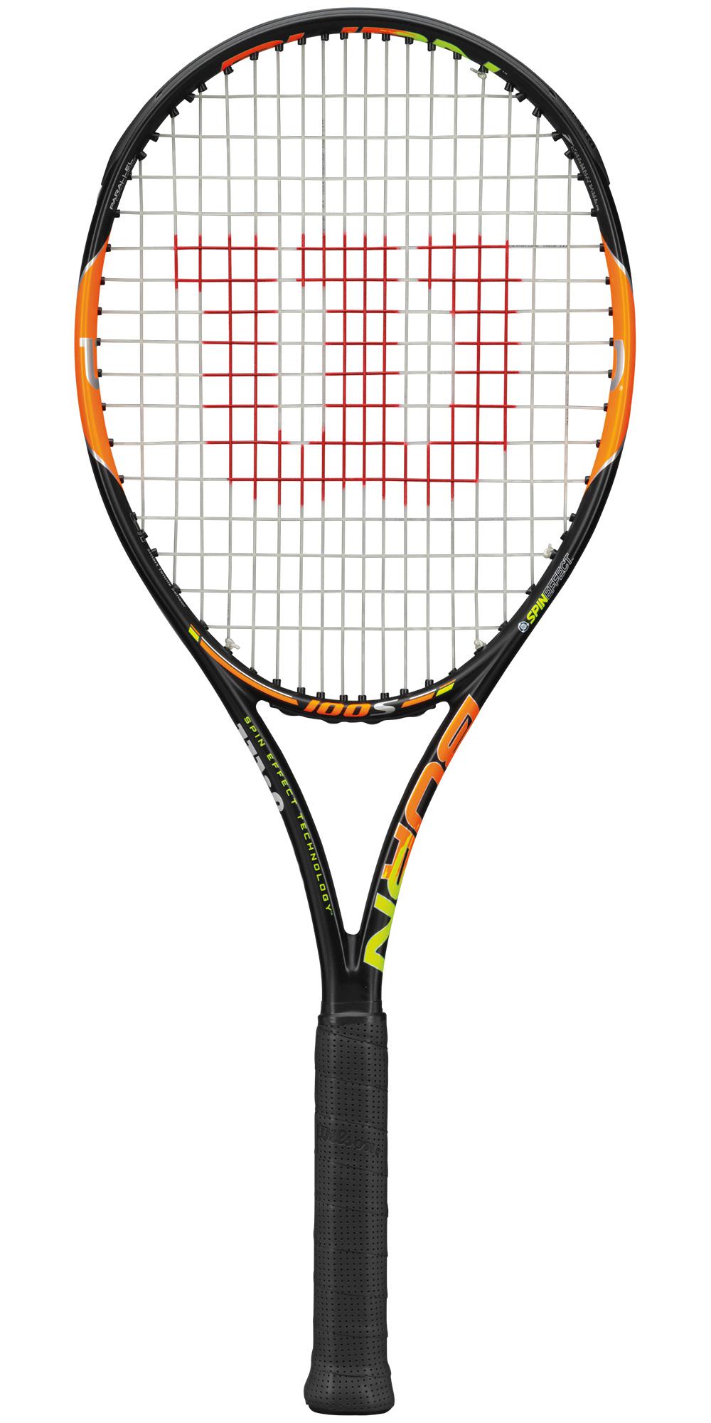 Wilson Burn 100S Tennis Racket - Tennisnuts.com