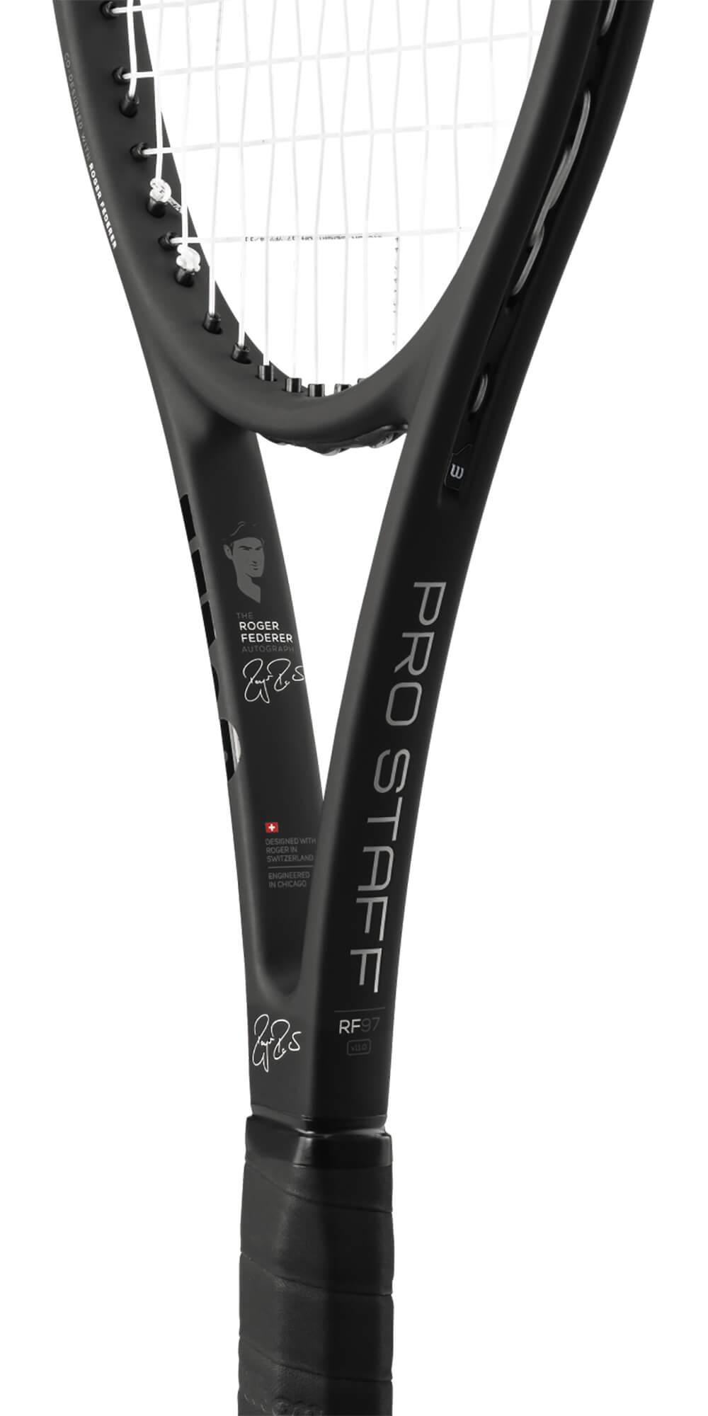 Wilson Pro Staff RF97 Autograph Tennis Racket - Black [Frame Only ...