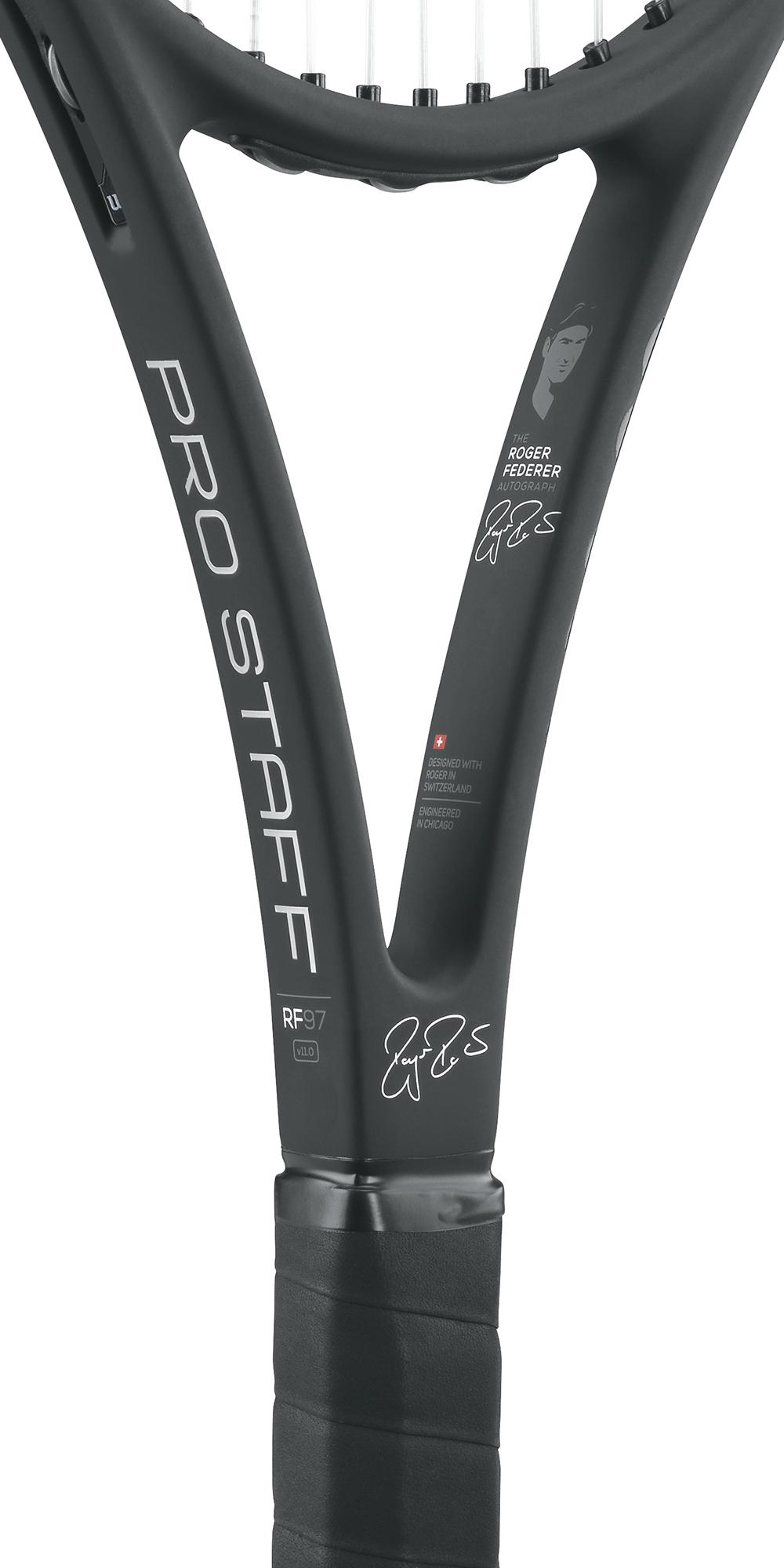 Wilson Pro Staff RF97 Autograph Tennis Racket - Black [Frame Only ...