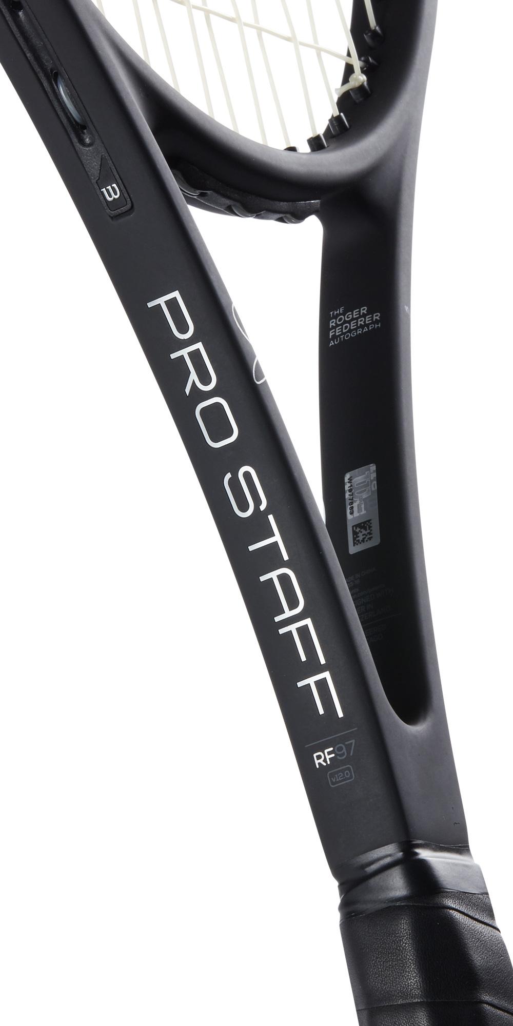Wilson Pro Staff RF97 Autograph Tennis Racket - Black/White [Frame Only ...