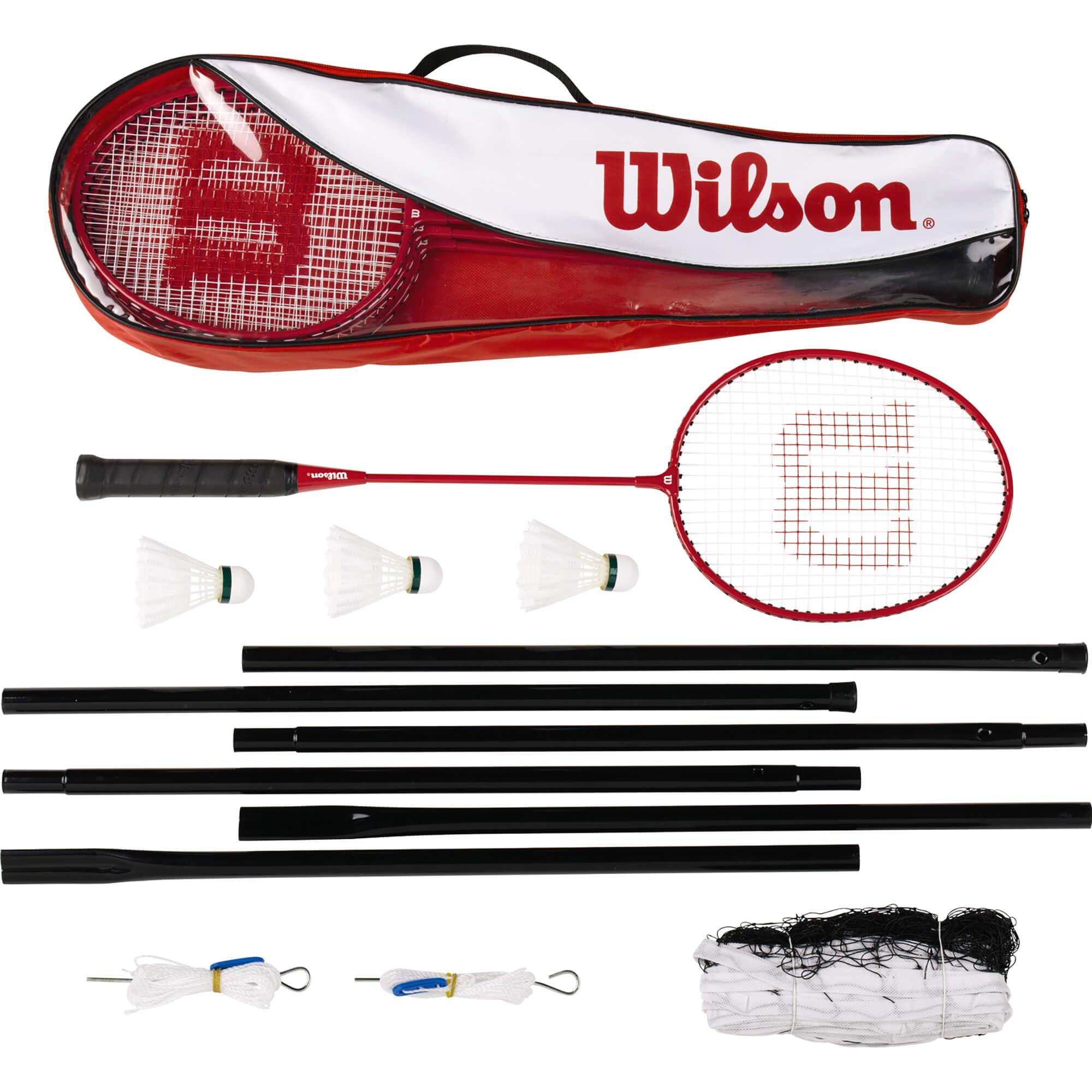 Wilson 4 Racket Badminton Tour Set - Tennisnuts.com
