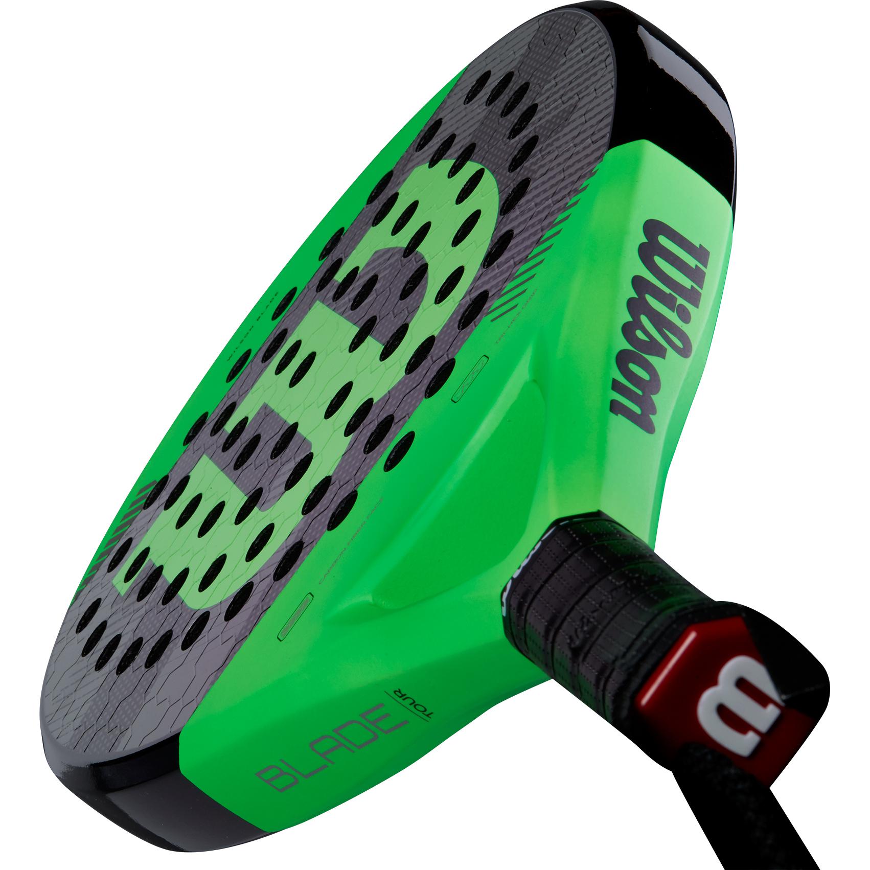 Wilson Blade Padel Racket - Black/Green - Tennisnuts.com