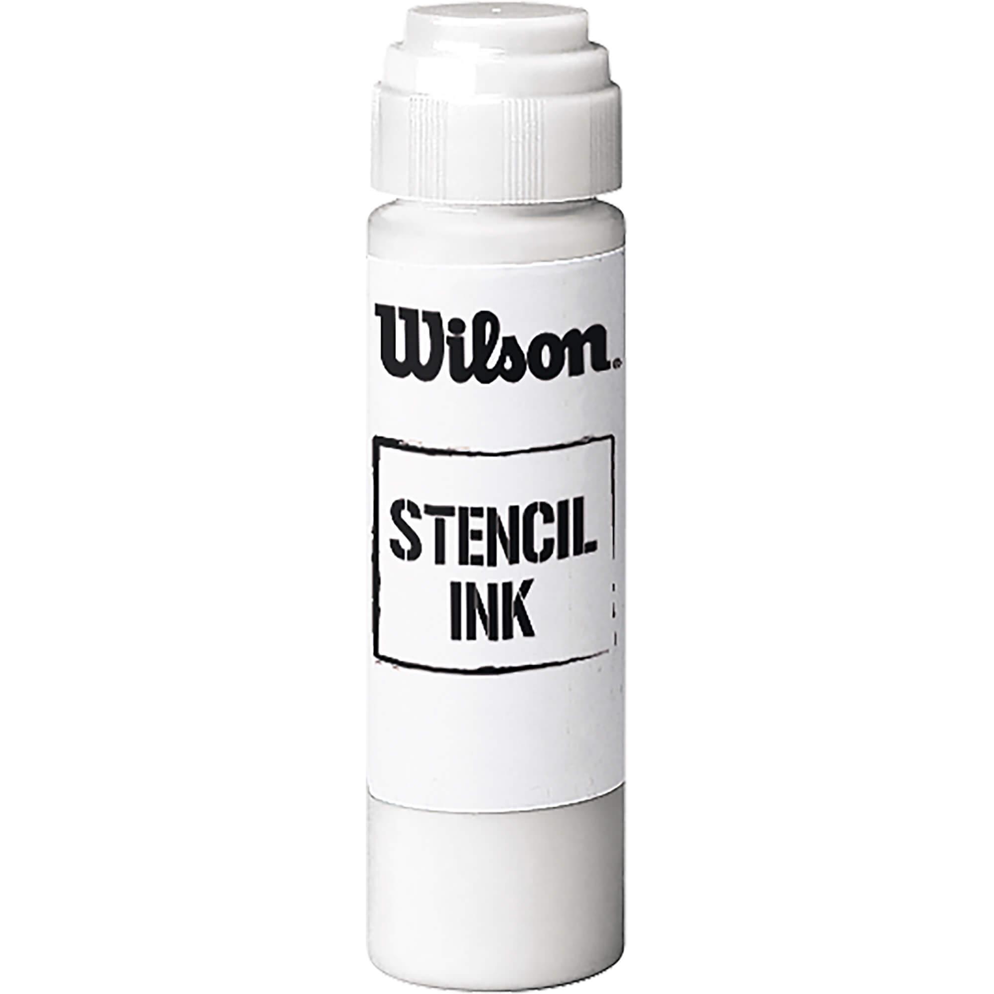 Wilson 38ml Stencil Ink - White - Tennisnuts.com