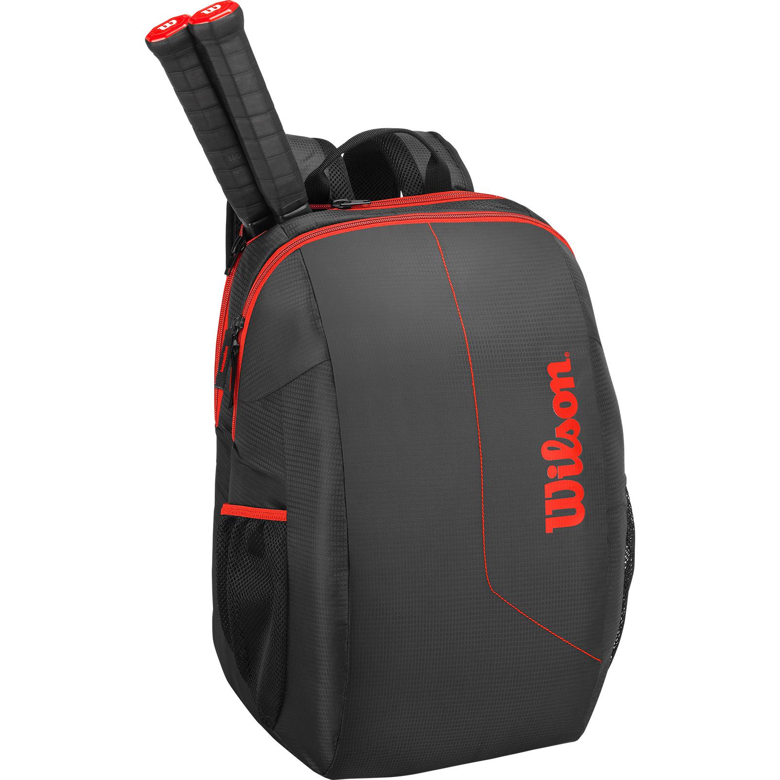 Wilson Team Backpack - Black/Infrared - Tennisnuts.com