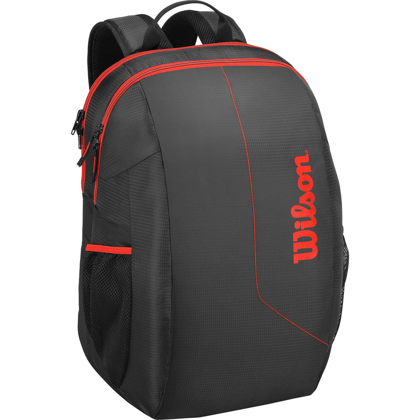 Wilson Team Backpack - Black/Infrared - Tennisnuts.com