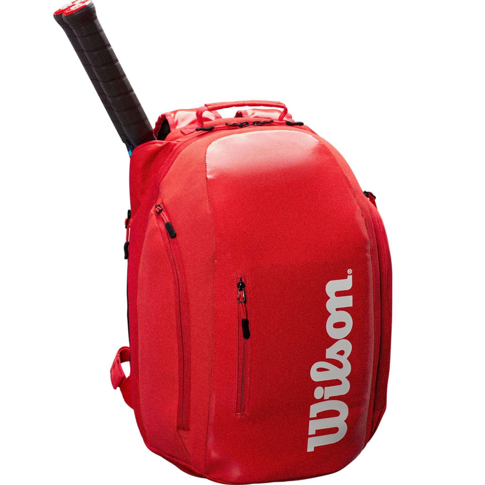 Wilson Super Tour Backpack - Red - Tennisnuts.com