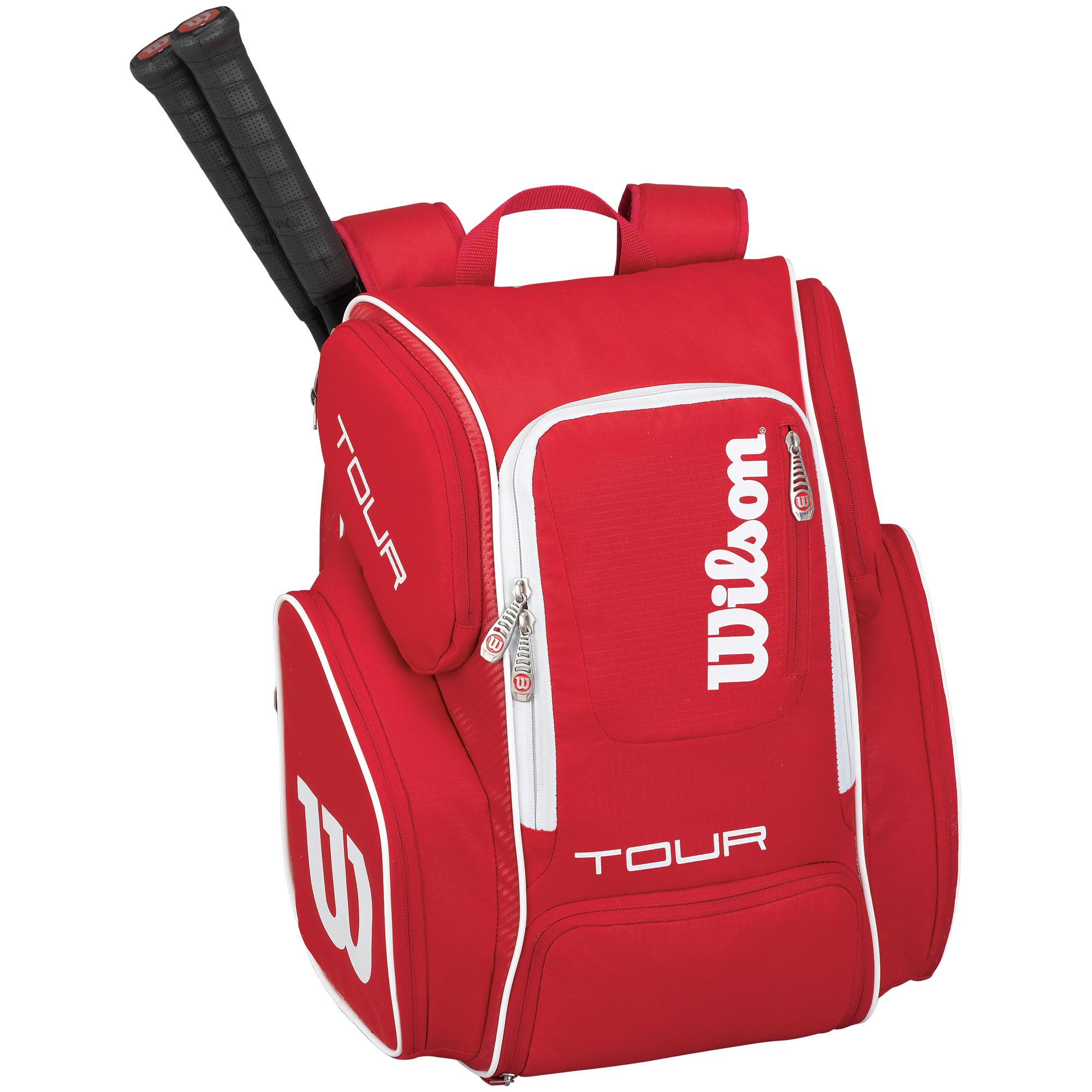 Wilson Tour V Large Backpack - Red - Tennisnuts.com