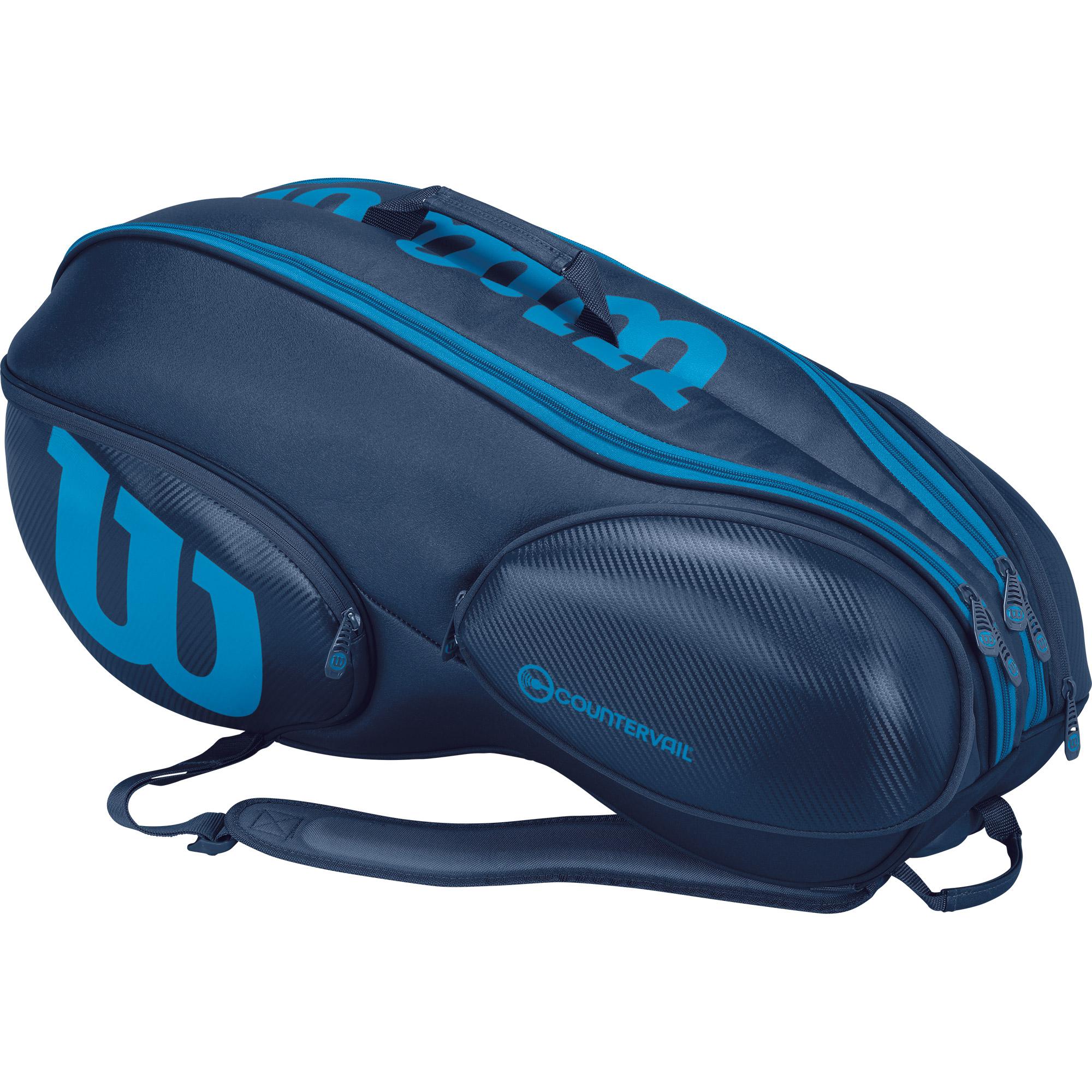 Wilson Ultra 9 Racket Bag - Blue - Tennisnuts.com