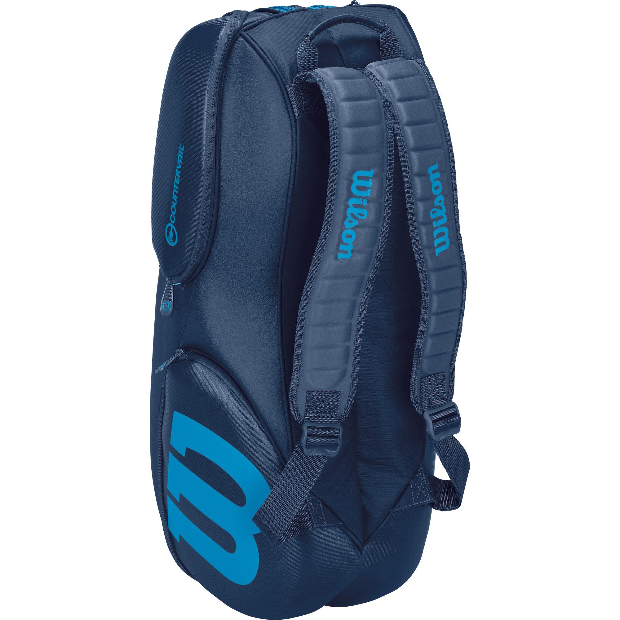 Wilson Ultra 9 Racket Bag - Blue - Tennisnuts.com