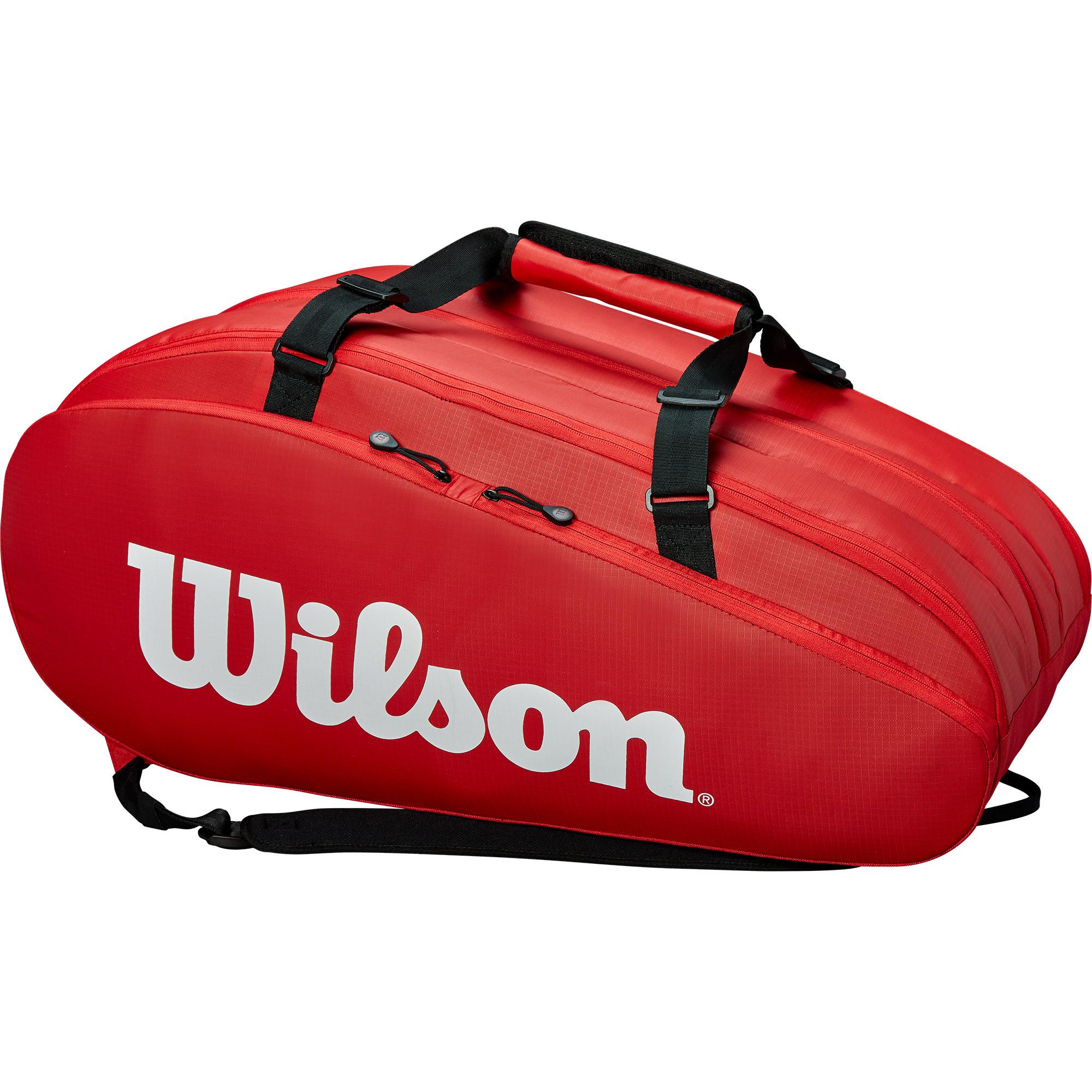 Wilson Tour 15 Racket Bag - Red - Tennisnuts.com
